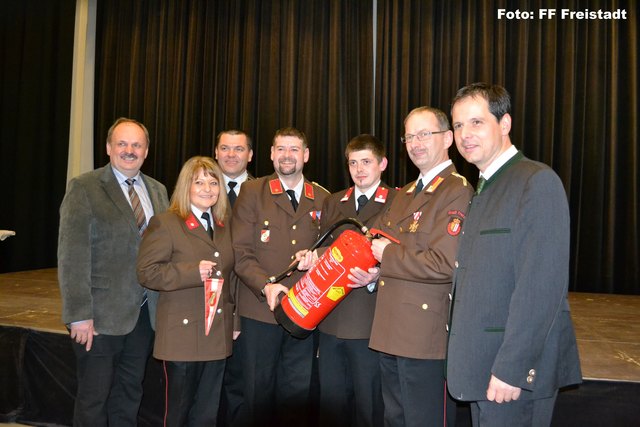 Neue Feuerwehrführung in Freistadt - Freistadt