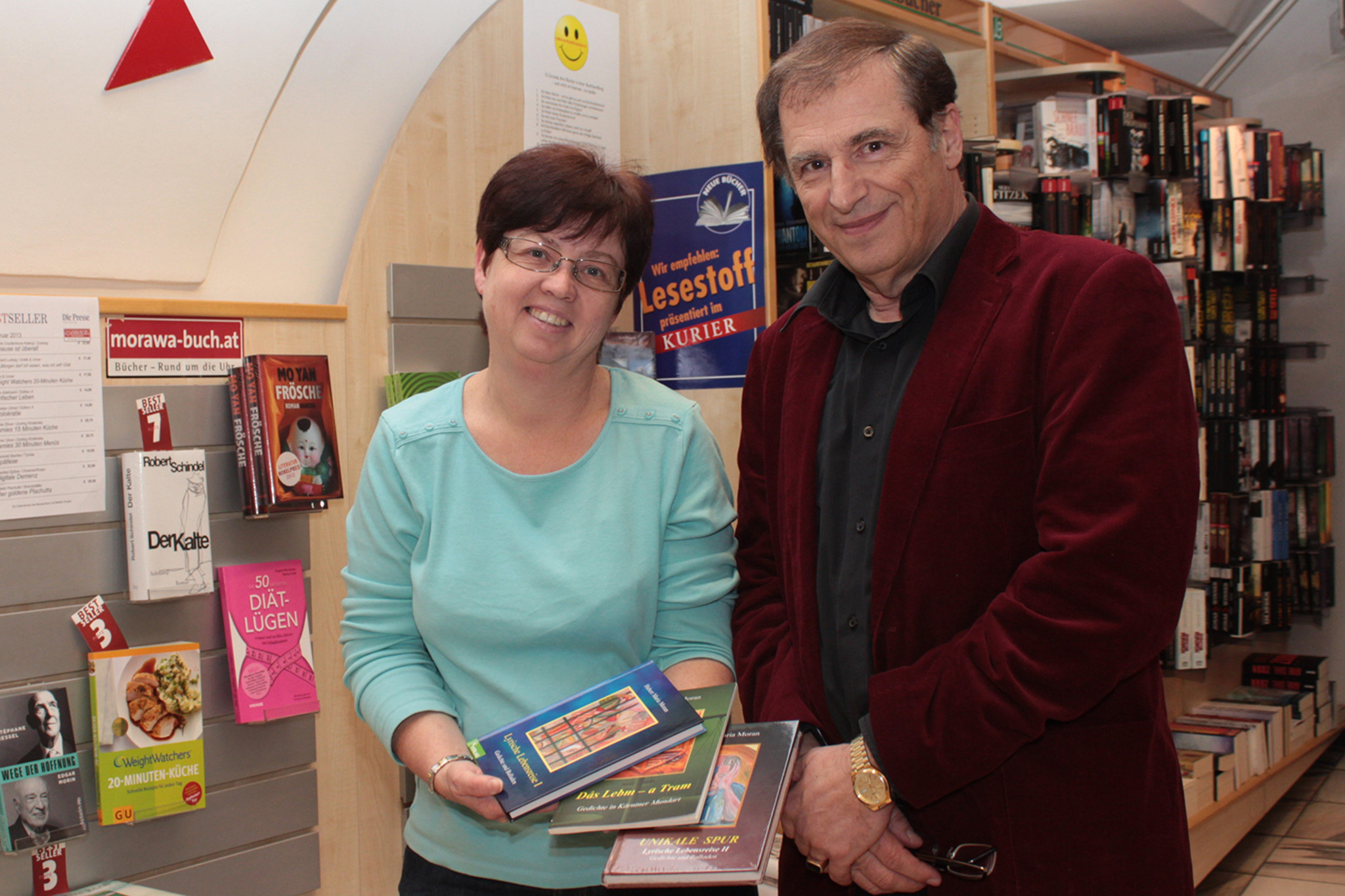 Lesung Hubert Maria Moran / Landhausbuchhandlung - Klagenfurt