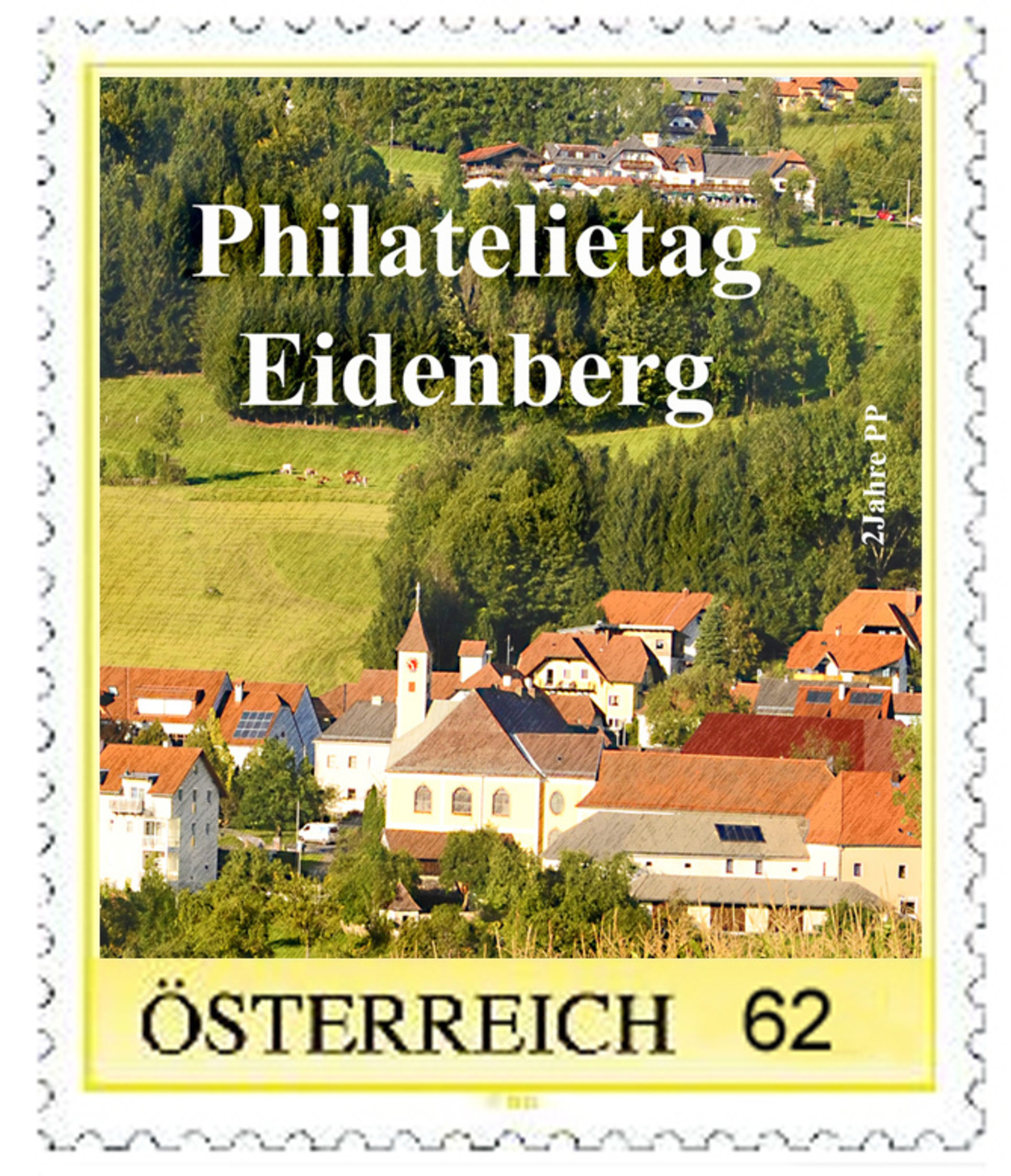 Erste Briefmarke für Eidenberg - Urfahr-Umgebung