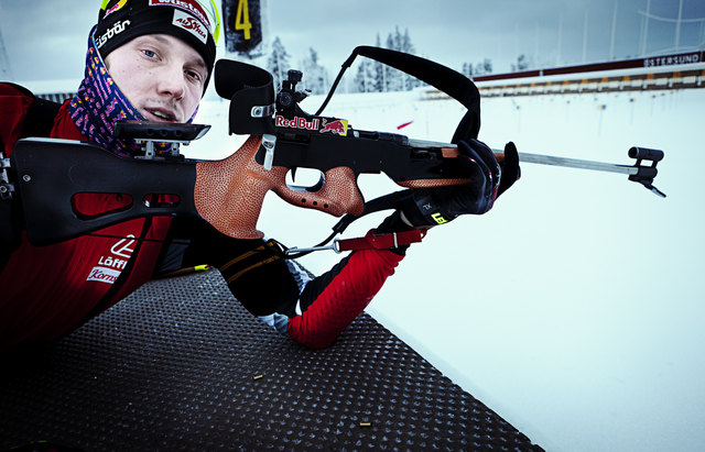 Dominik Landertinger ist Dritter im Gesamtweltcup - Kitzbühel