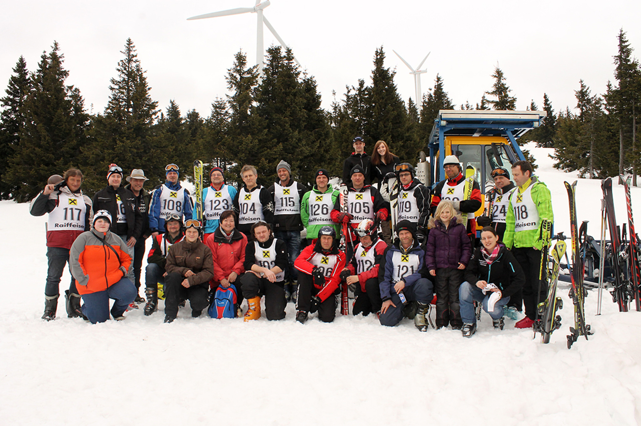 Abfahrtslauf auf der Rattener Alm - Weiz