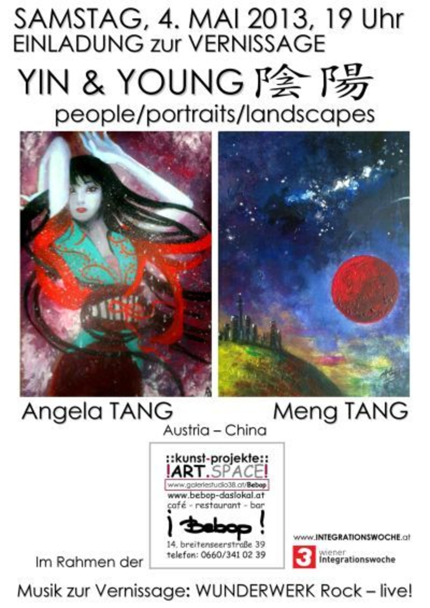 Angela und Meng Tang - Zwei junge Malerinnen mit chinesischen Wurzeln ...