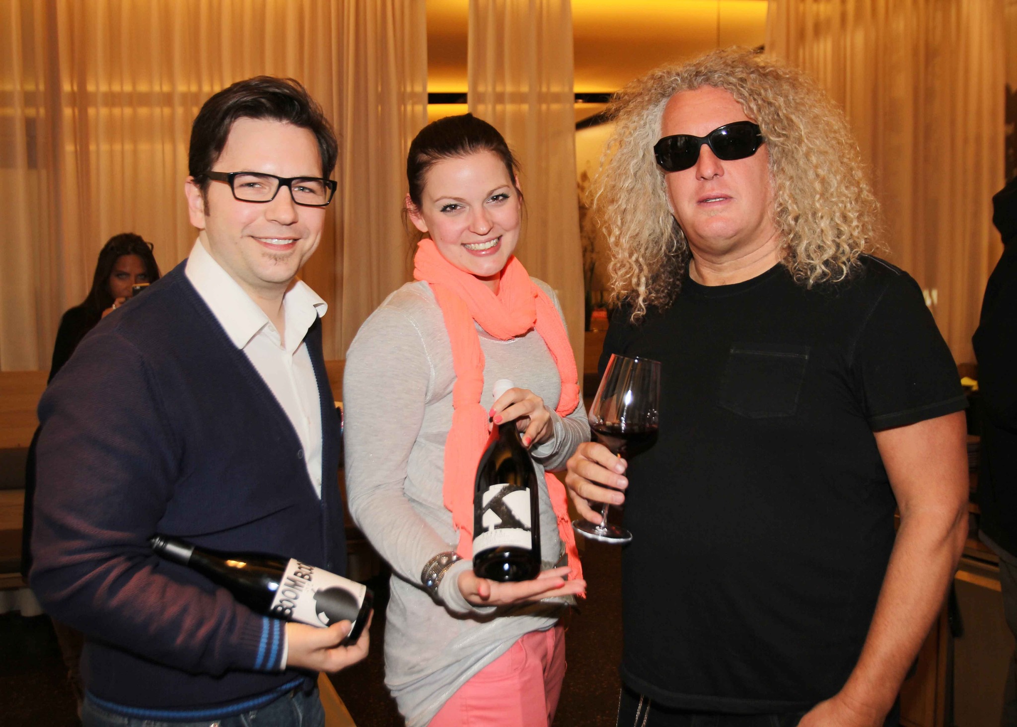 Amerikanischer Top-Winzer Charles Smith im Restaurant U.Hof - Linz