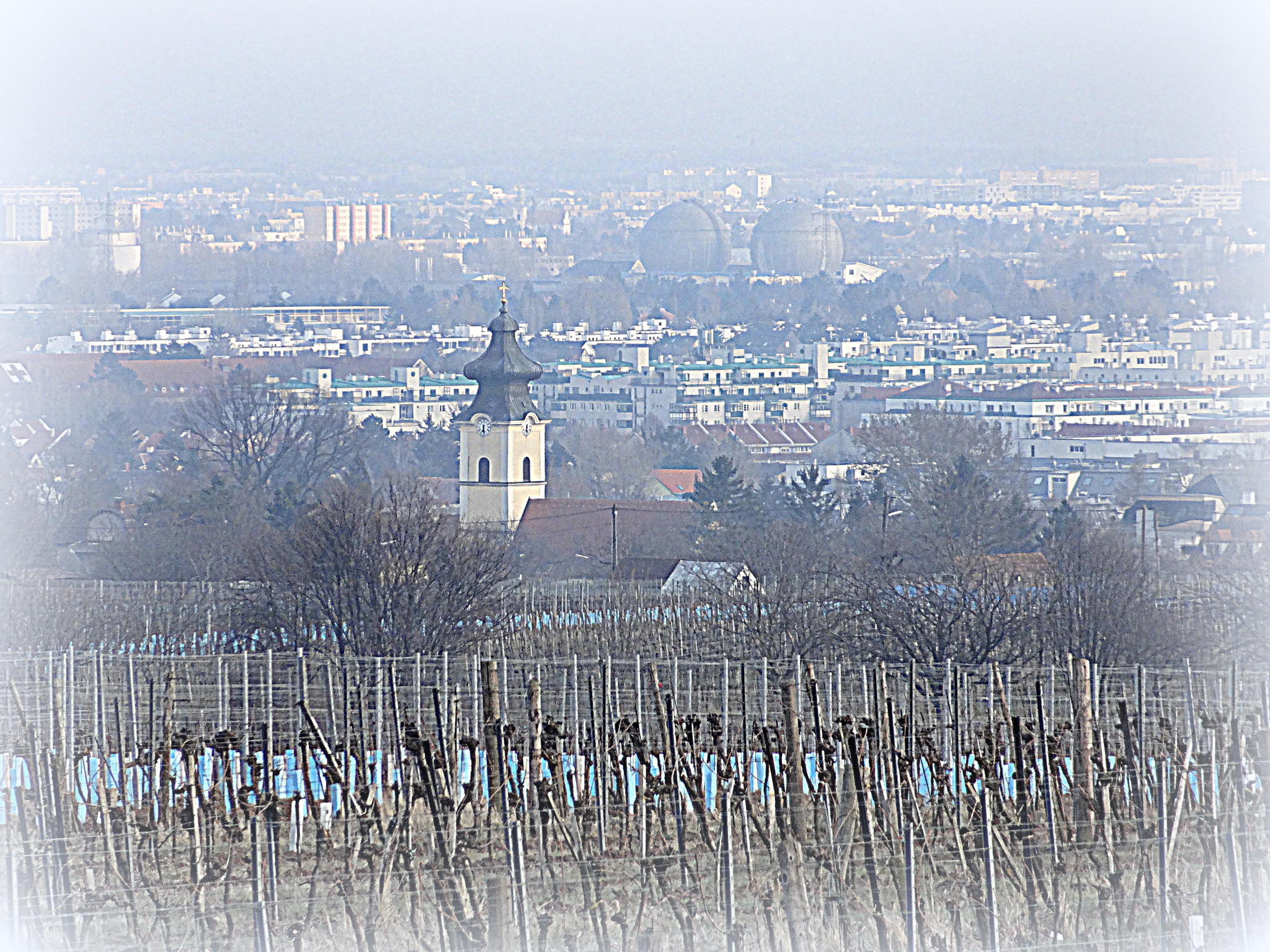 Ausblick Wien - Floridsdorf