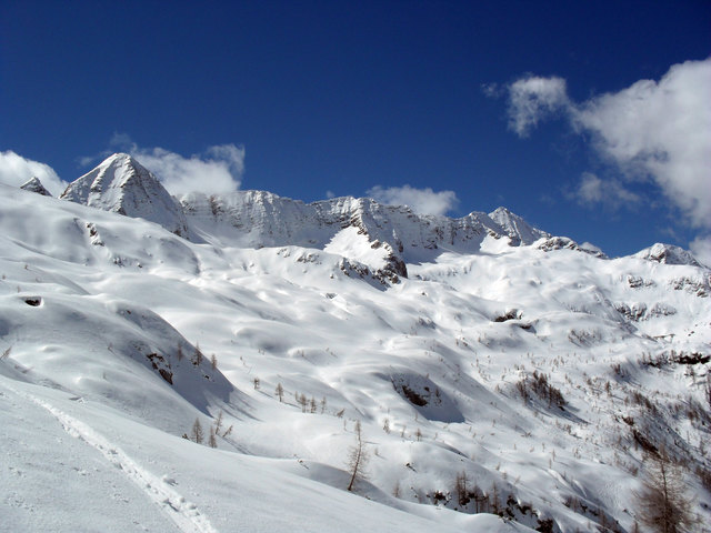 Sella Nevea - Prevala Kriegssteig - Skitour - Villach Land