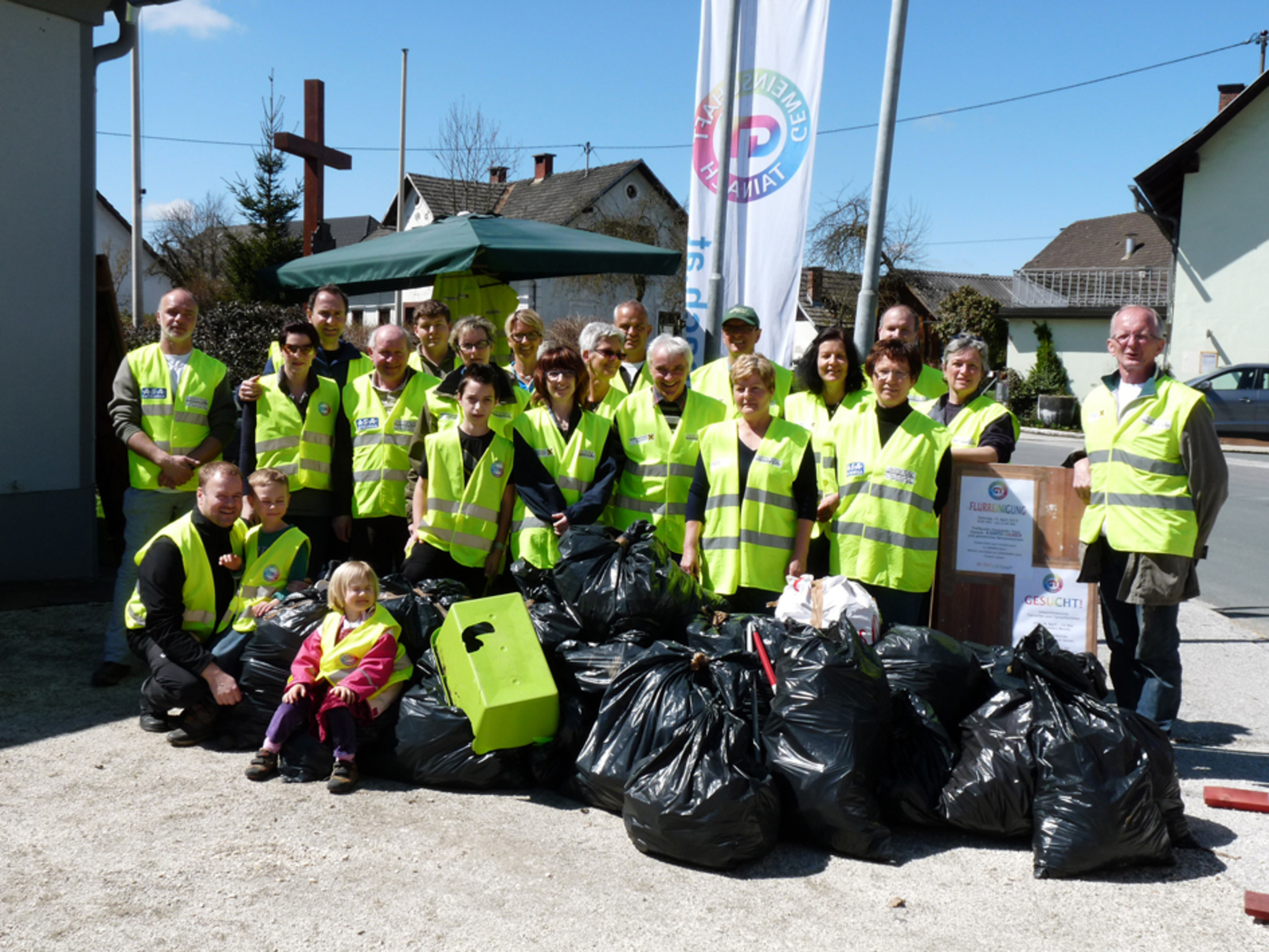 Gemeinschaft Tainach reinigte Wald und Flur - Völkermarkt