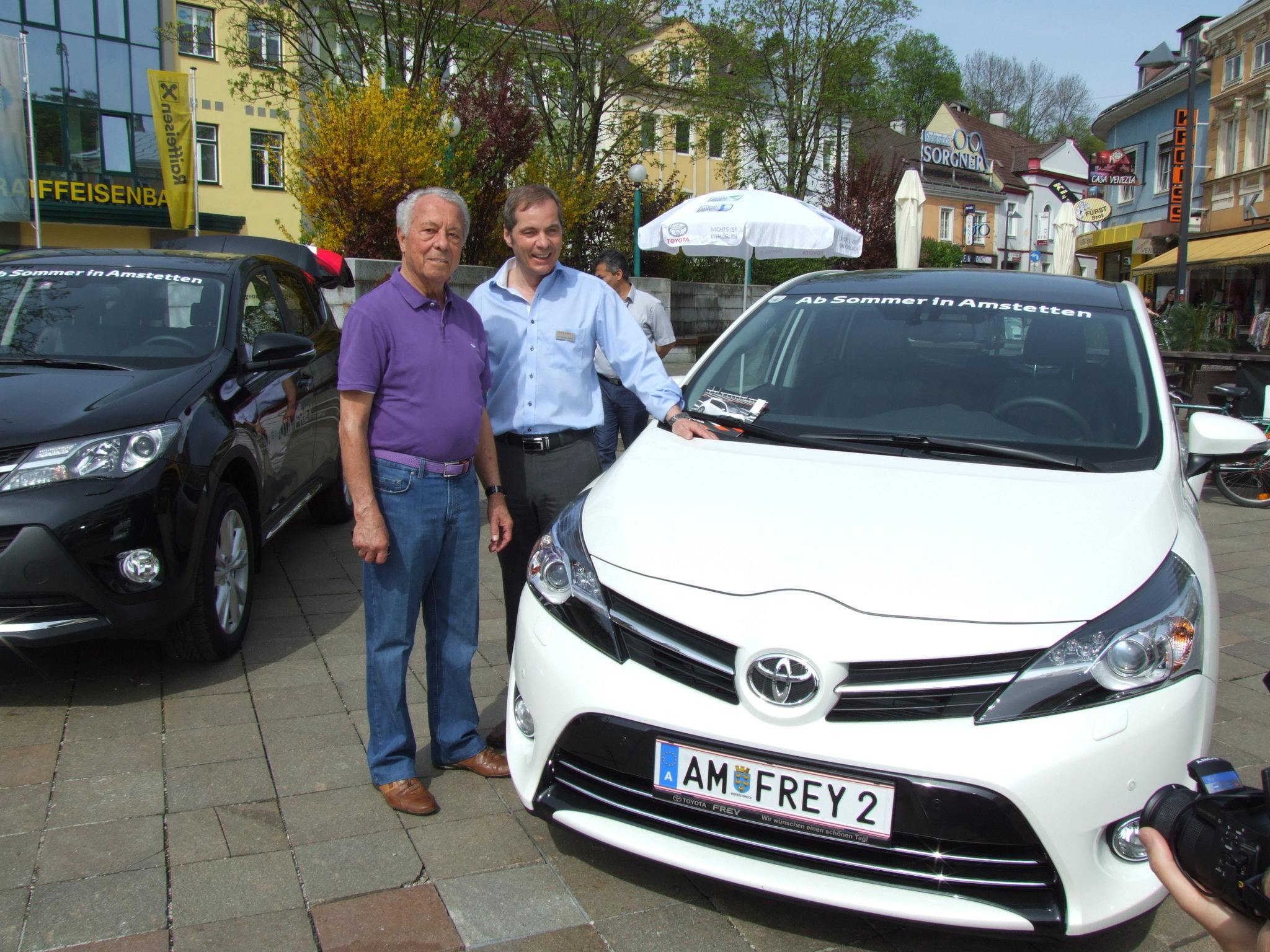 Toyota Frey trumpft bei der Amstettner Automeile auf - Amstetten