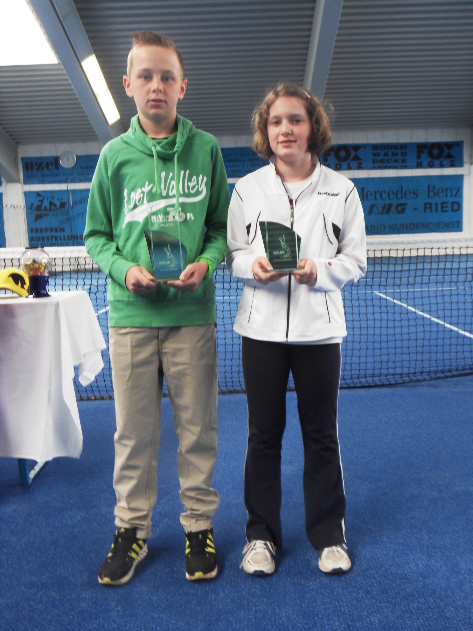 Tennis-Nachwuchs mit Überraschung - Schärding