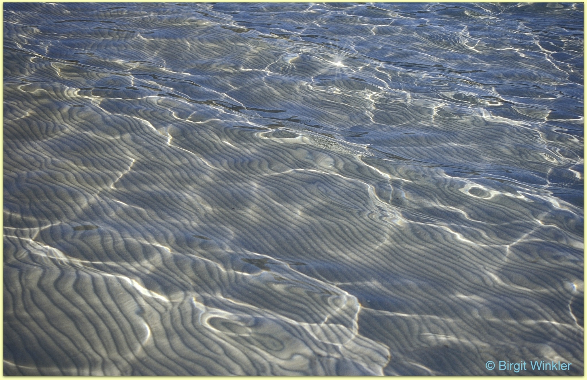 Ein Meisterwerk der Natur - Zutaten: Wasser, Wind, Wellen und Sand ...