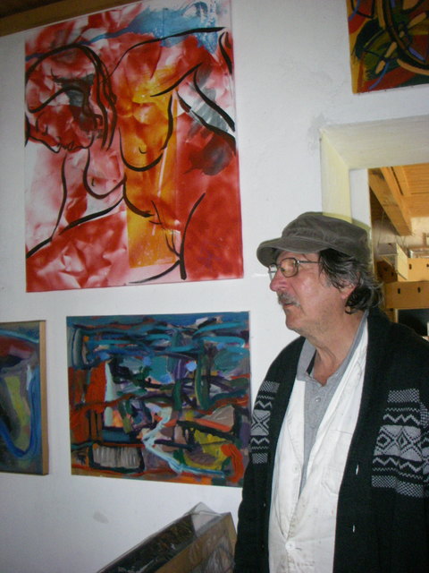 Erwin Reisner am Tag der offenen Tür - Jennersdorf