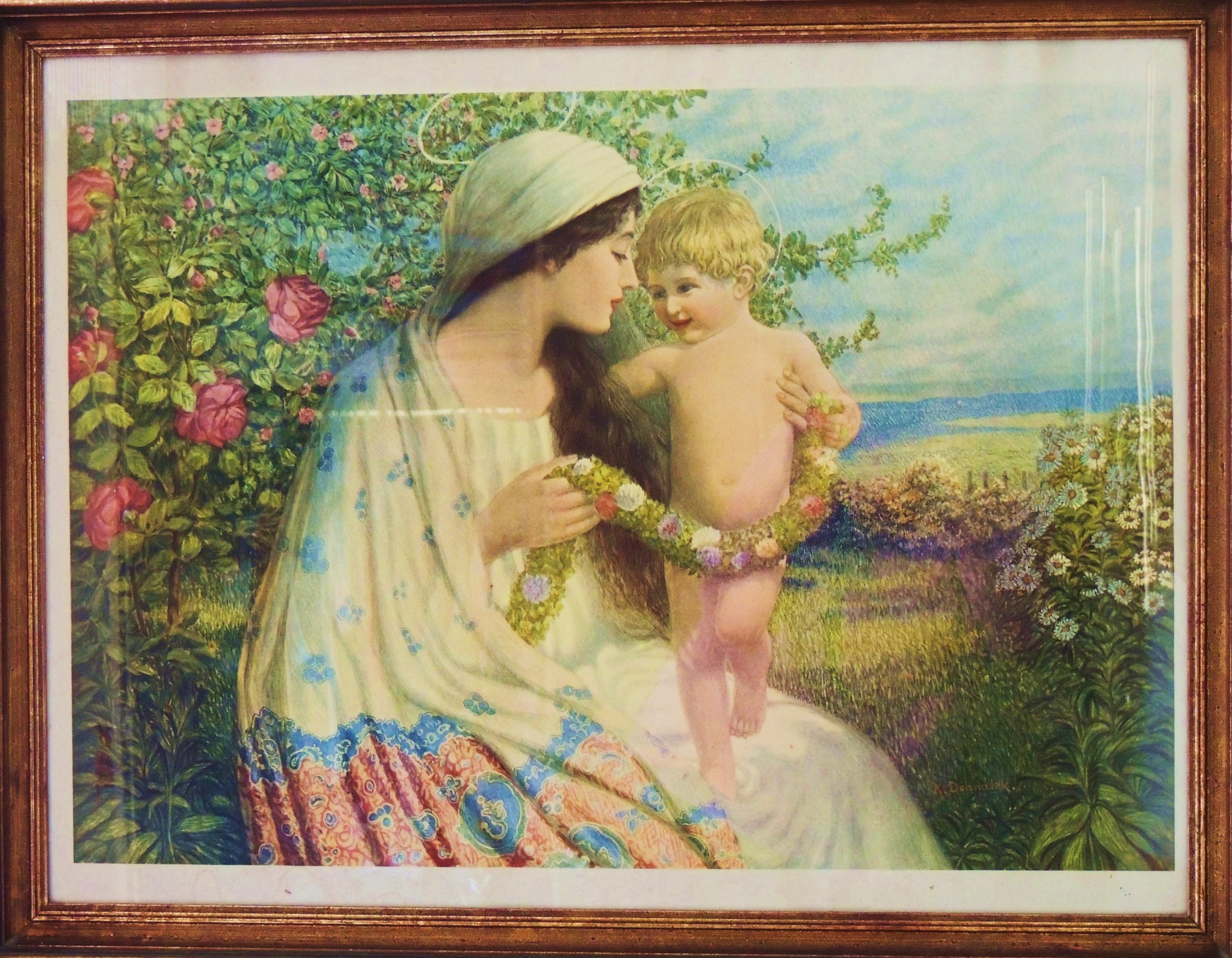 Marienbild aus meinen Kindheitstagen - Völkermarkt