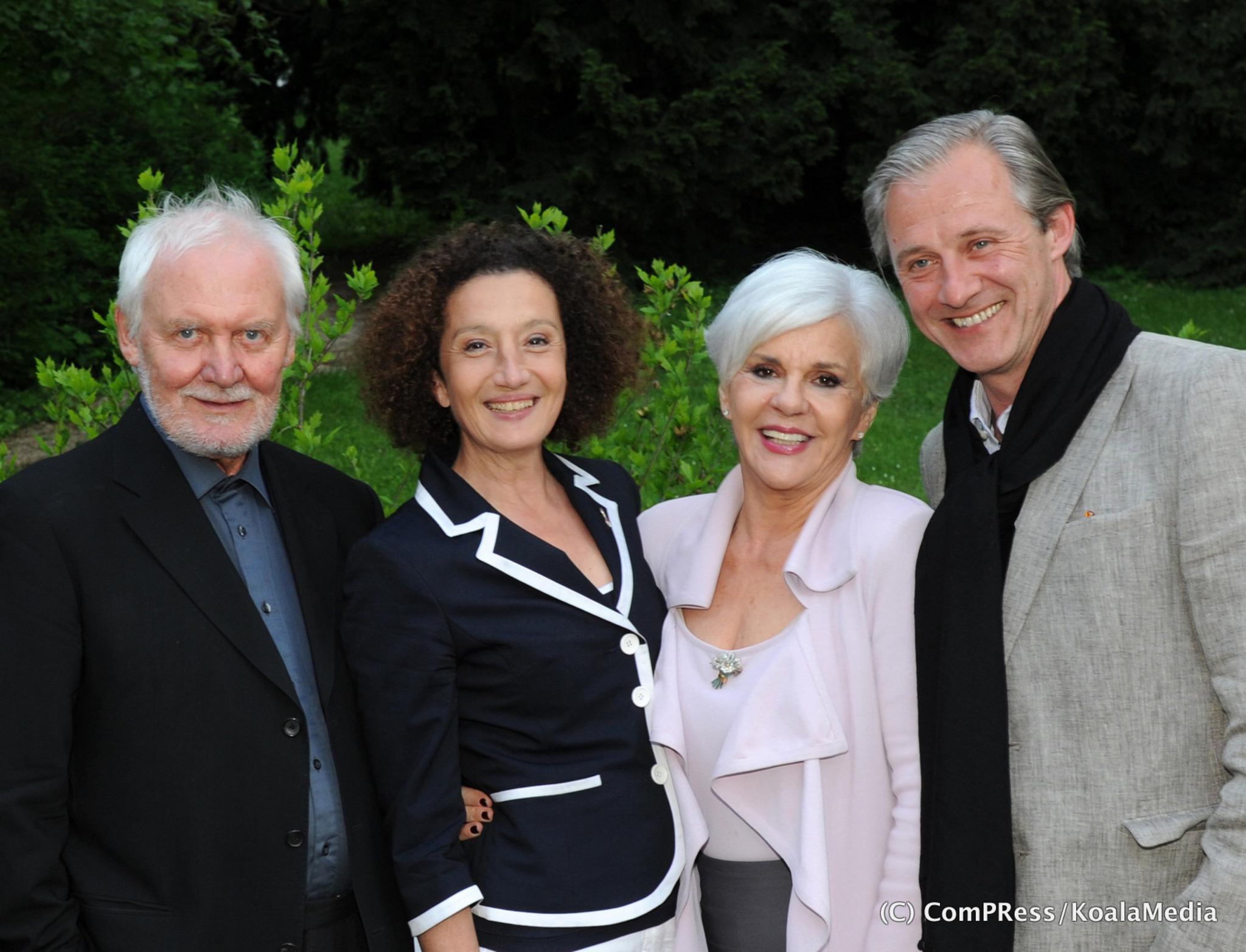 Maresa Hörbiger, Konstanze Breitebner, Wolfgang Hübsch und Joseph ...