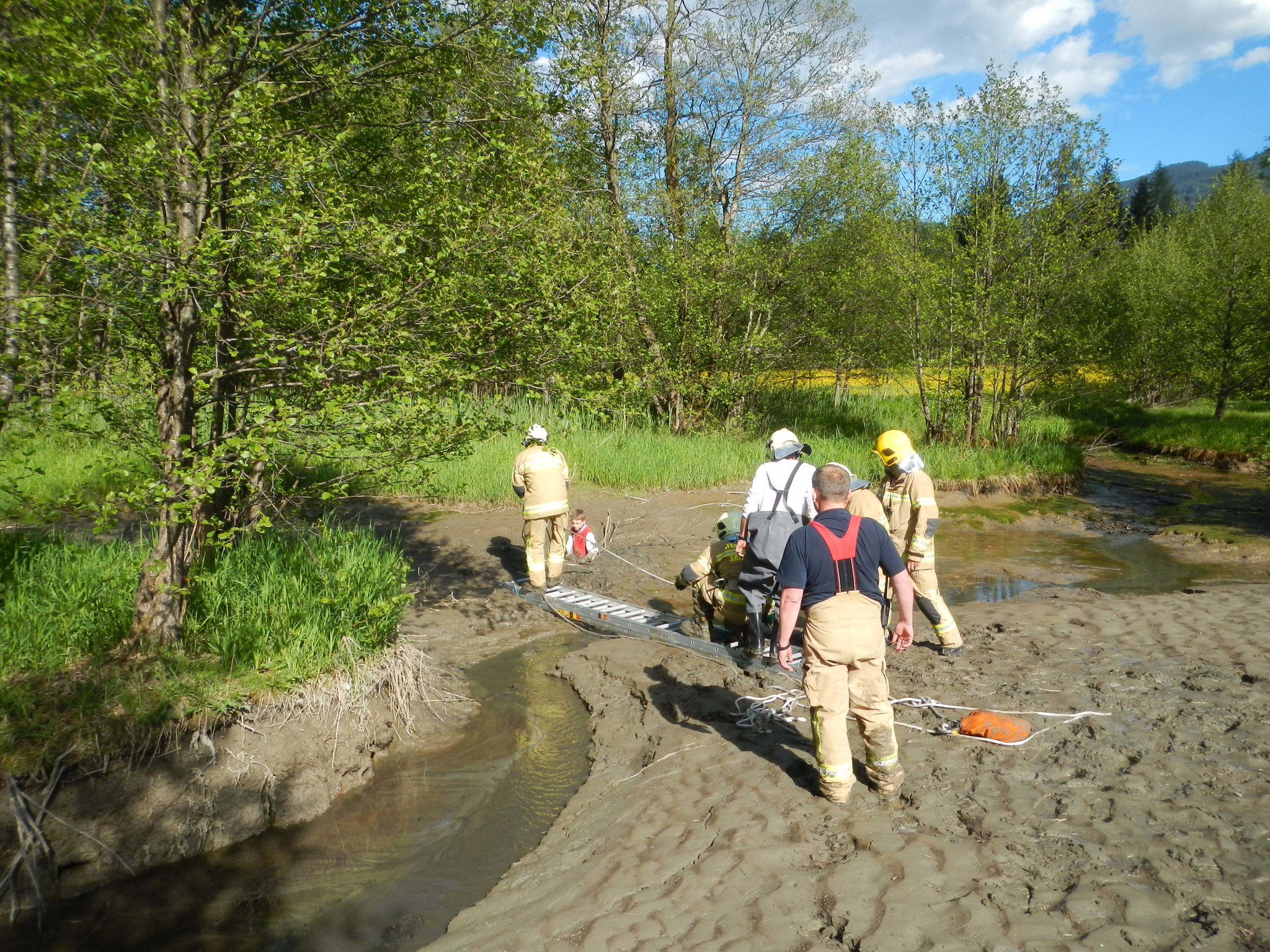 Im Schlammloch stecken geblieben - Pinzgau