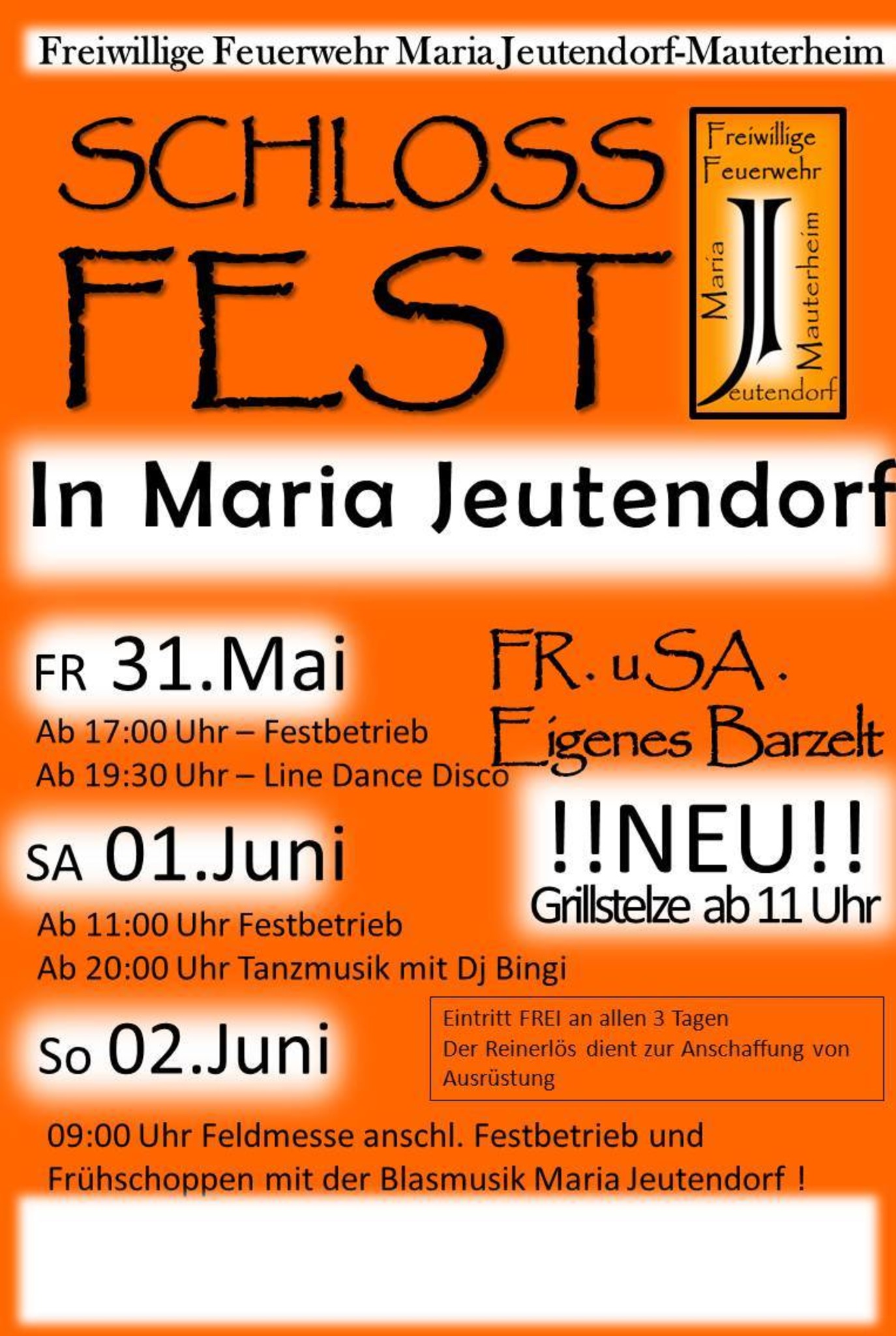 Schlossfest FF Maria Jeutendorf-Mauterheim - St. Pölten