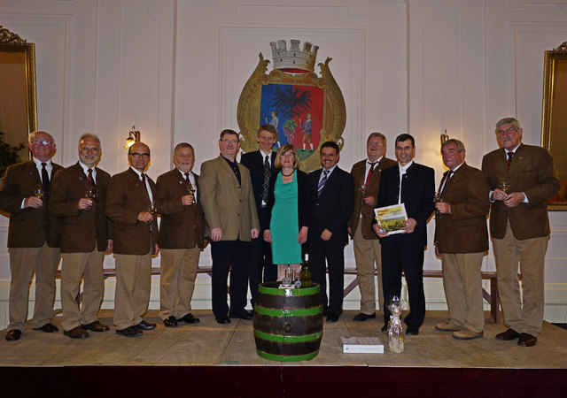 Eröffnung der Weinbibliothek Poysdorf mit Doppelquartett - Mistelbach