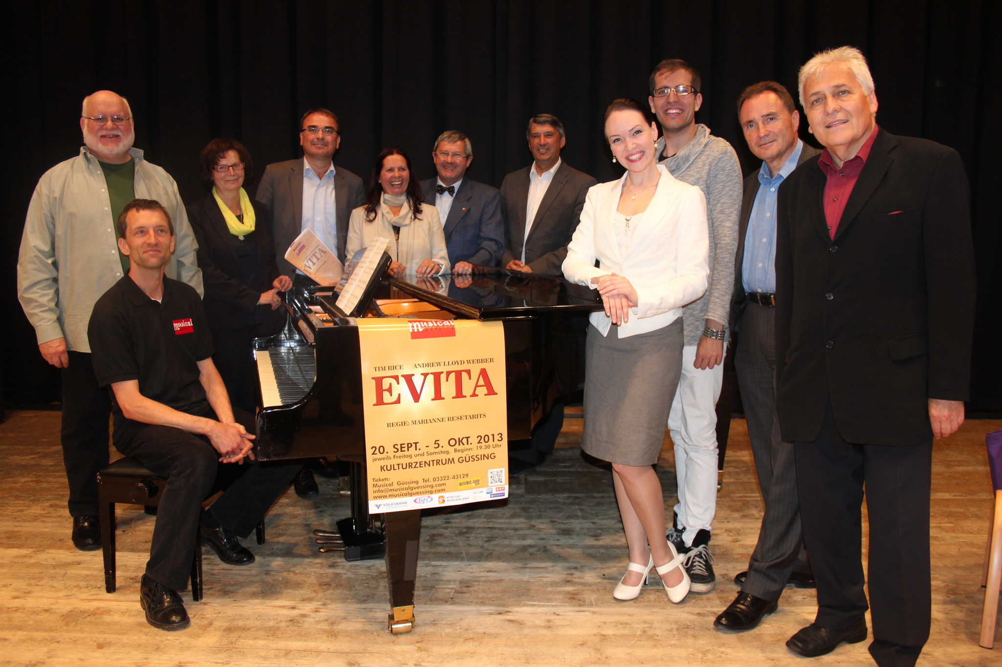 "Evita" singt heuer auf der Güssinger Musical-Bühne - Güssing