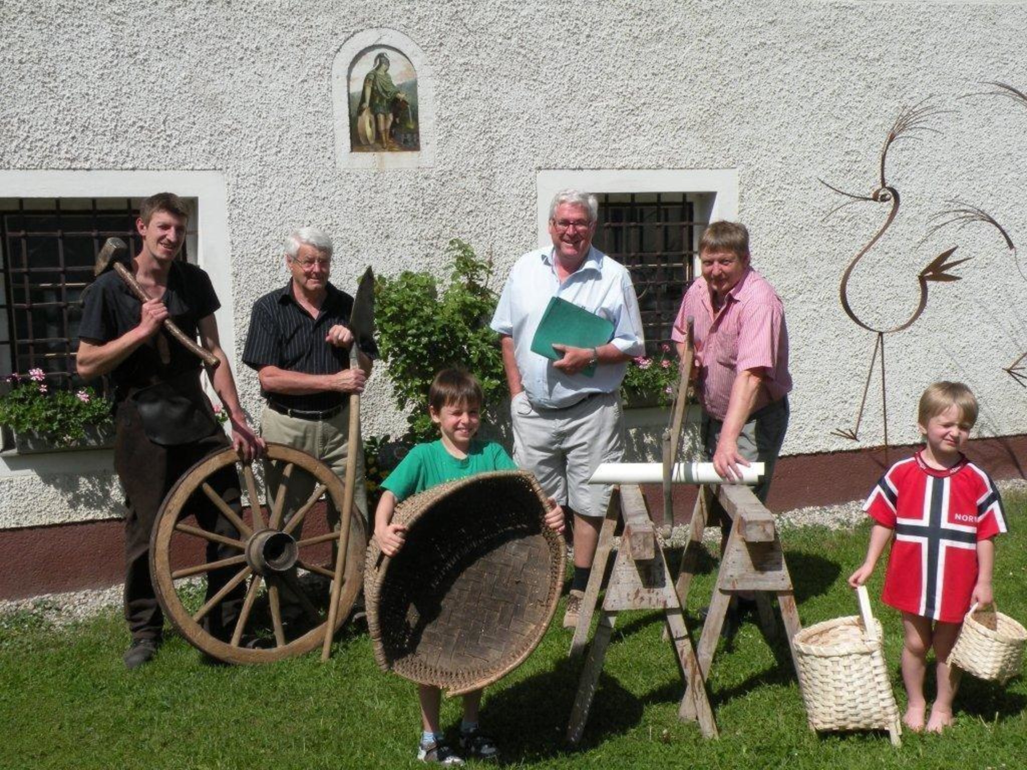 Alte Handwerkskunst beim Schmiedstraßenfest - Kirchdorf
