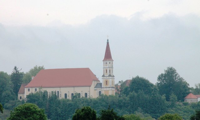 Stiftskirche in Ranshofen. - Braunau