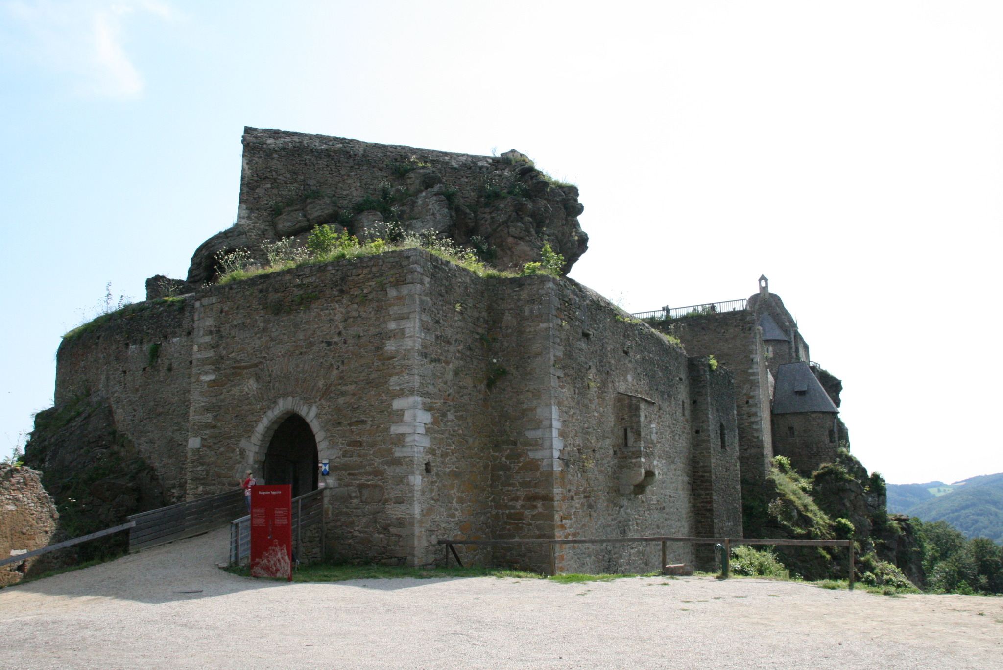 Ruine Aggstein (1) - Donaustadt