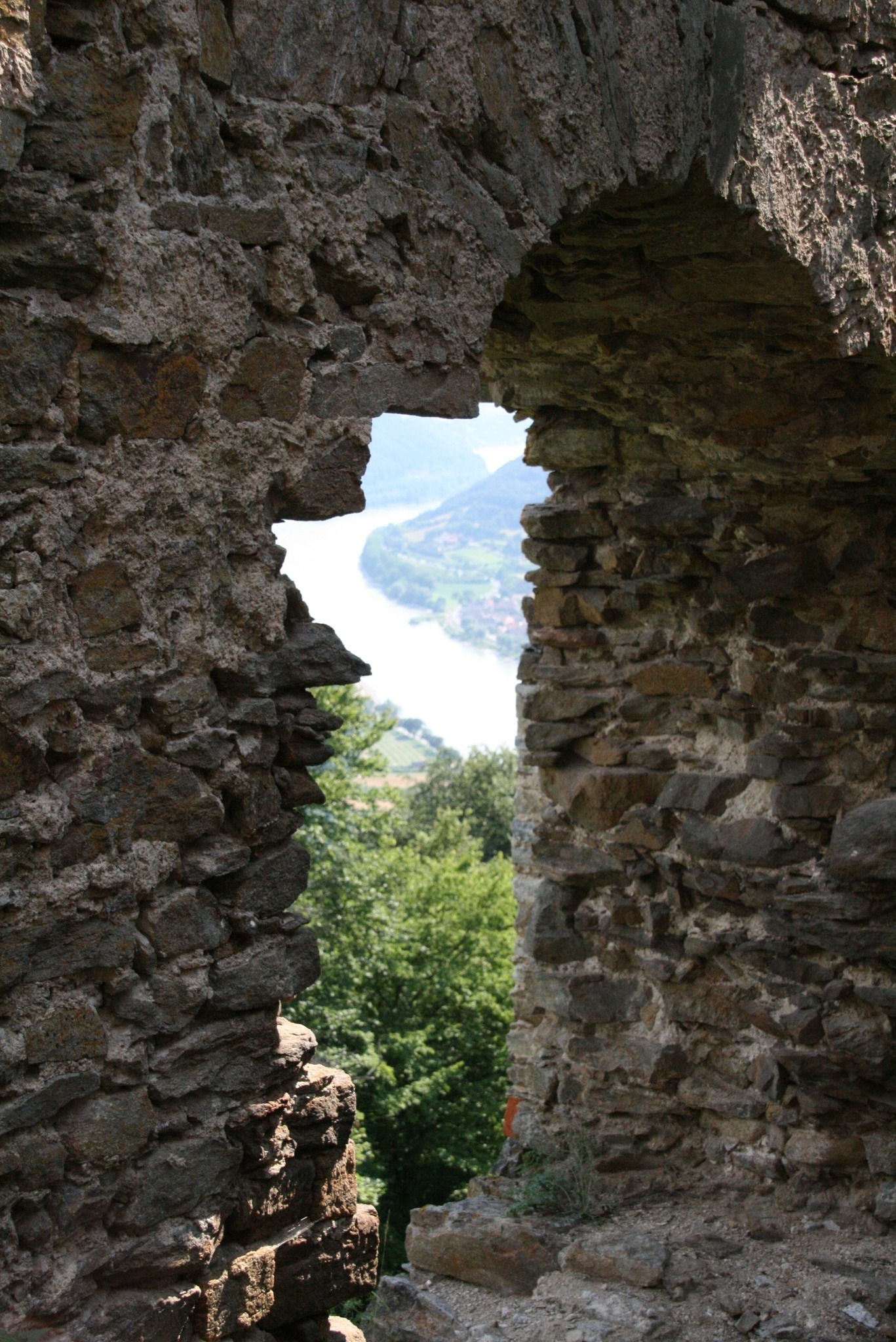 Ruine Aggstein (2) - Donaustadt