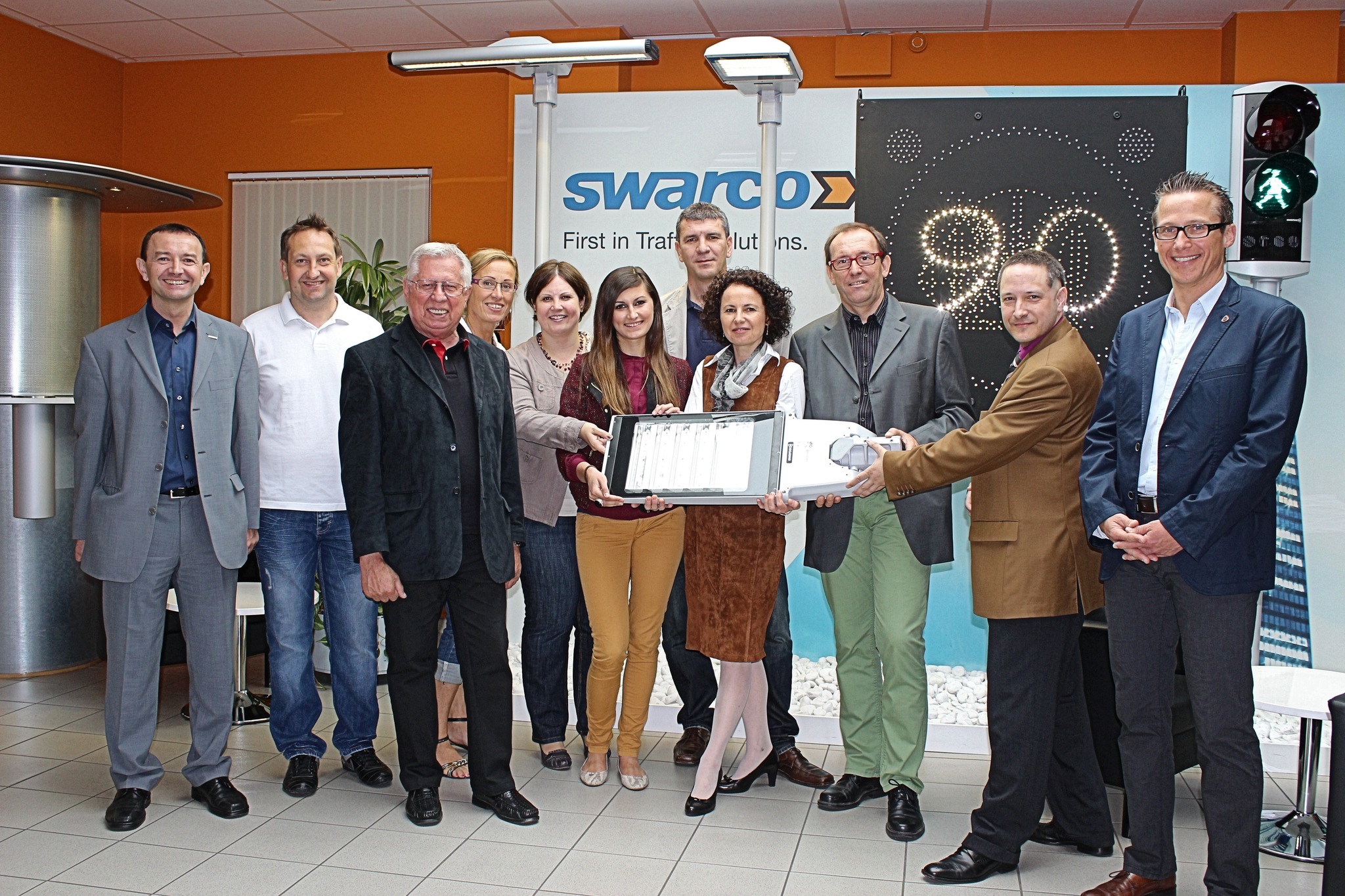 Exkursion zur Firma Swarco Futurit - Oberpullendorf