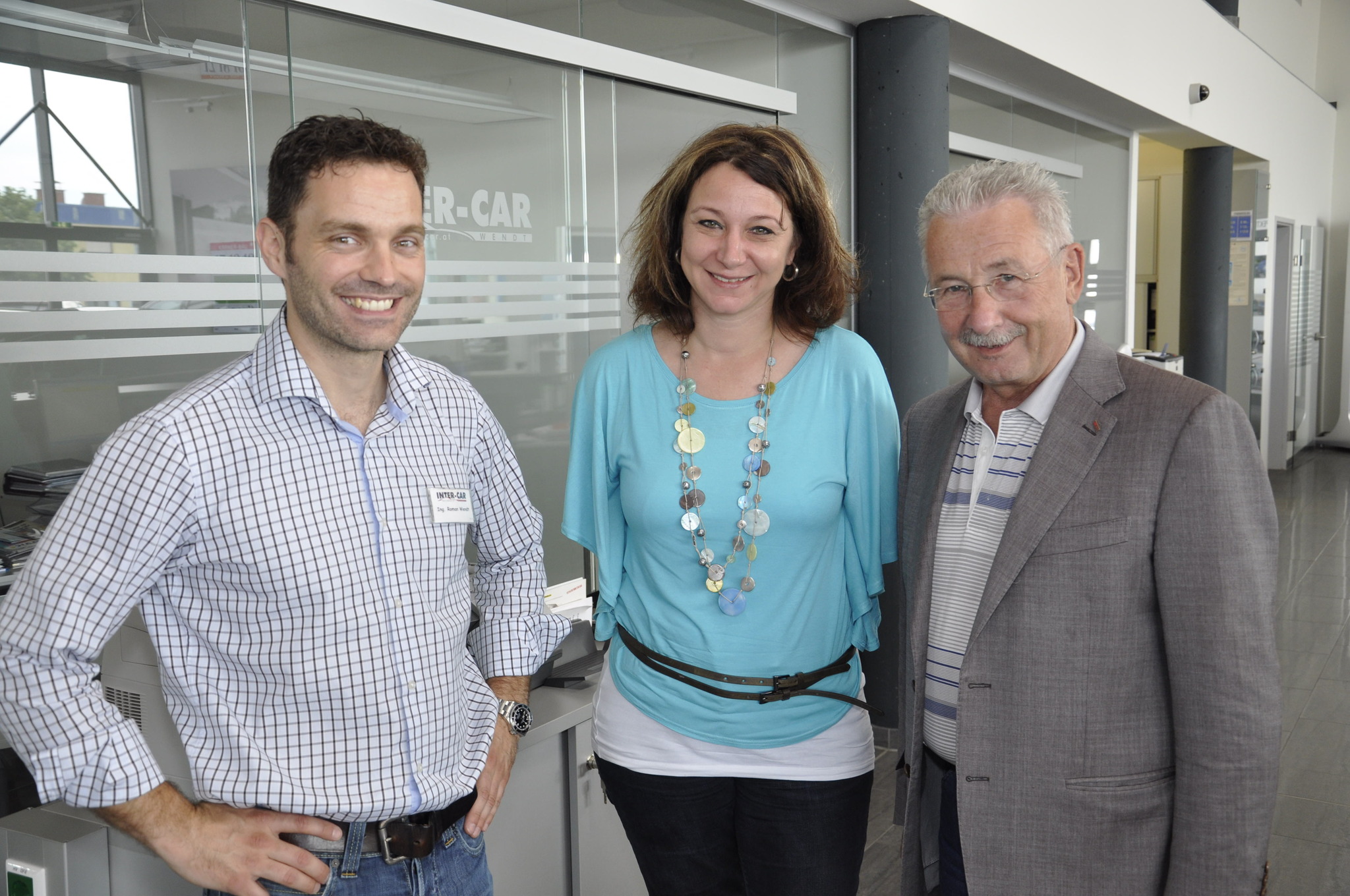 AKNÖ-Präsident Haneder besucht Hyundai-Inter-Car und Harley-Davidson ...
