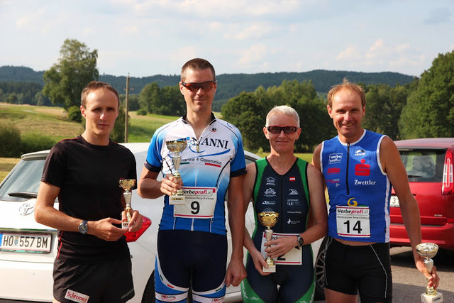 Marco Schindl holt den dritten Platz für das PANI cycling Team bei der ...