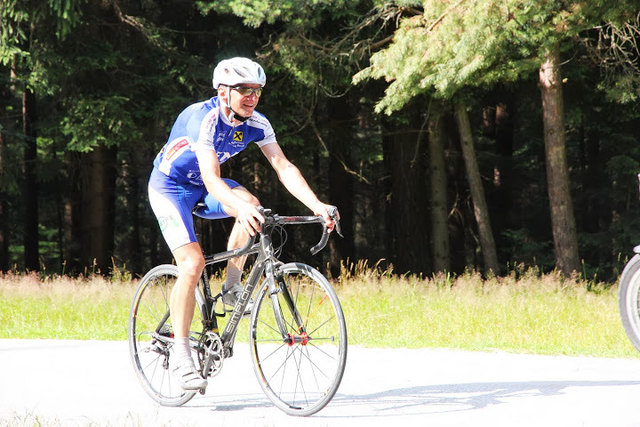 Marco Schindl holt den dritten Platz für das PANI cycling Team bei der ...