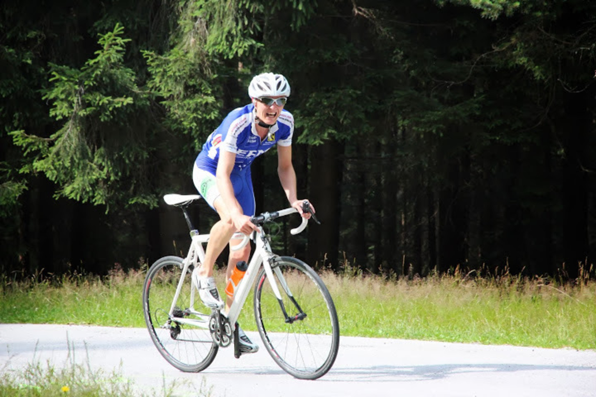 Marco Schindl holt den dritten Platz für das PANI cycling Team bei der ...
