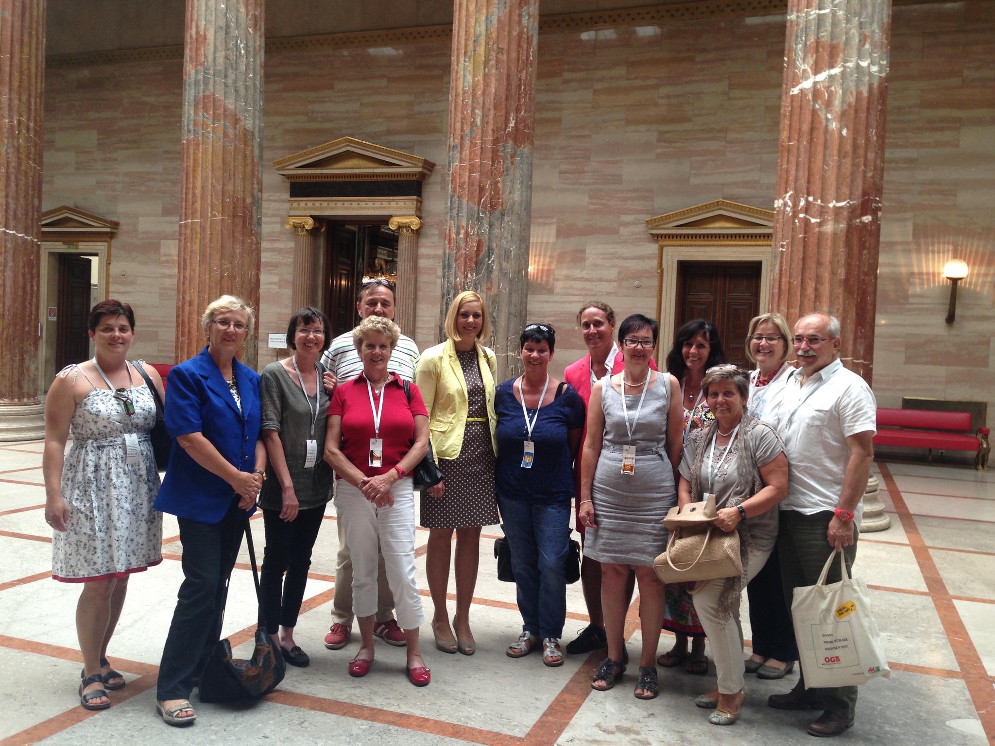 Der ÖBG-Frauenvorstand zu Besuch im Parlament - Graz-Umgebung