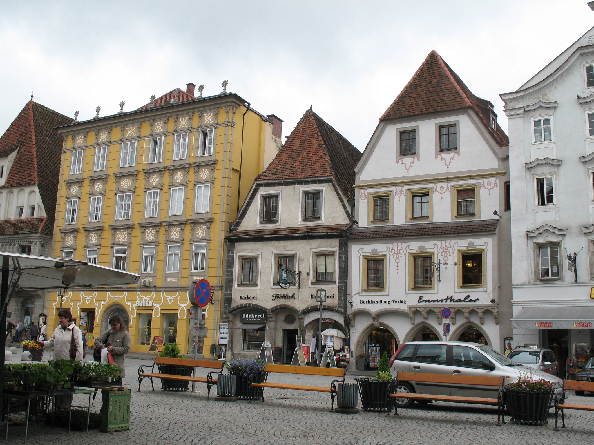 STEYR Stadtansichten 2008 /// Schöne alte Fassaden - Murtal