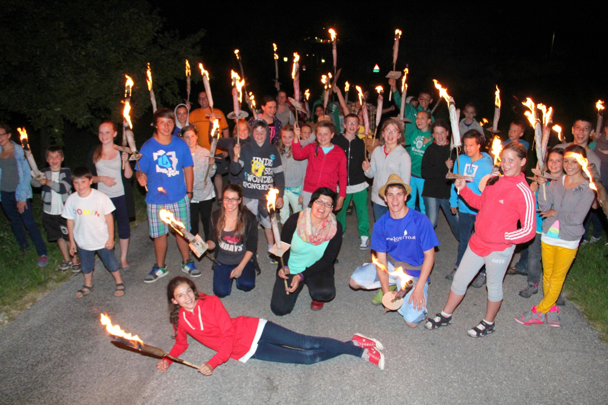 Mit der Fackel durch die Nacht - Scheibbs