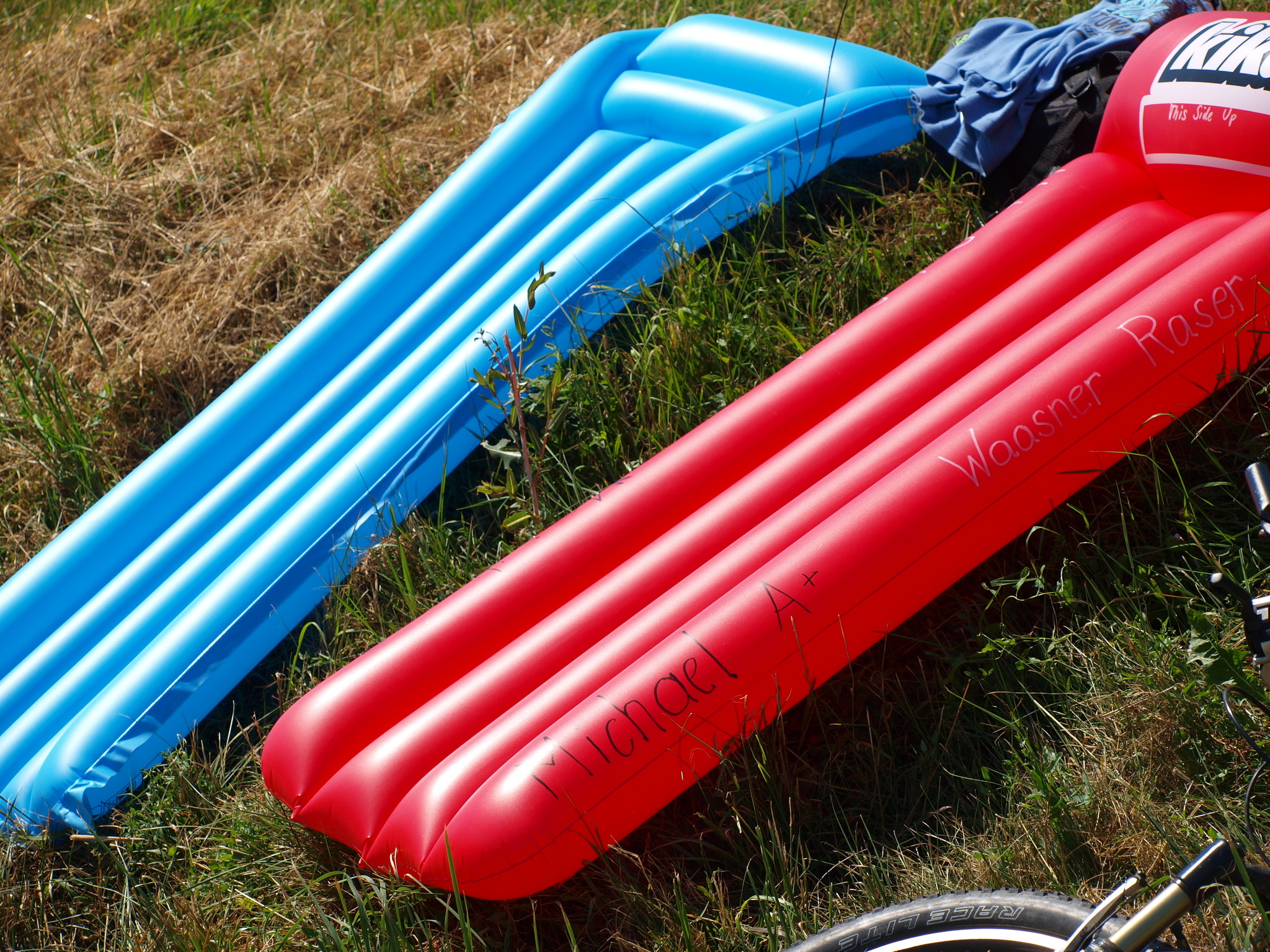 'Luftmatratzen Derby Weinburg" - Pielachtal