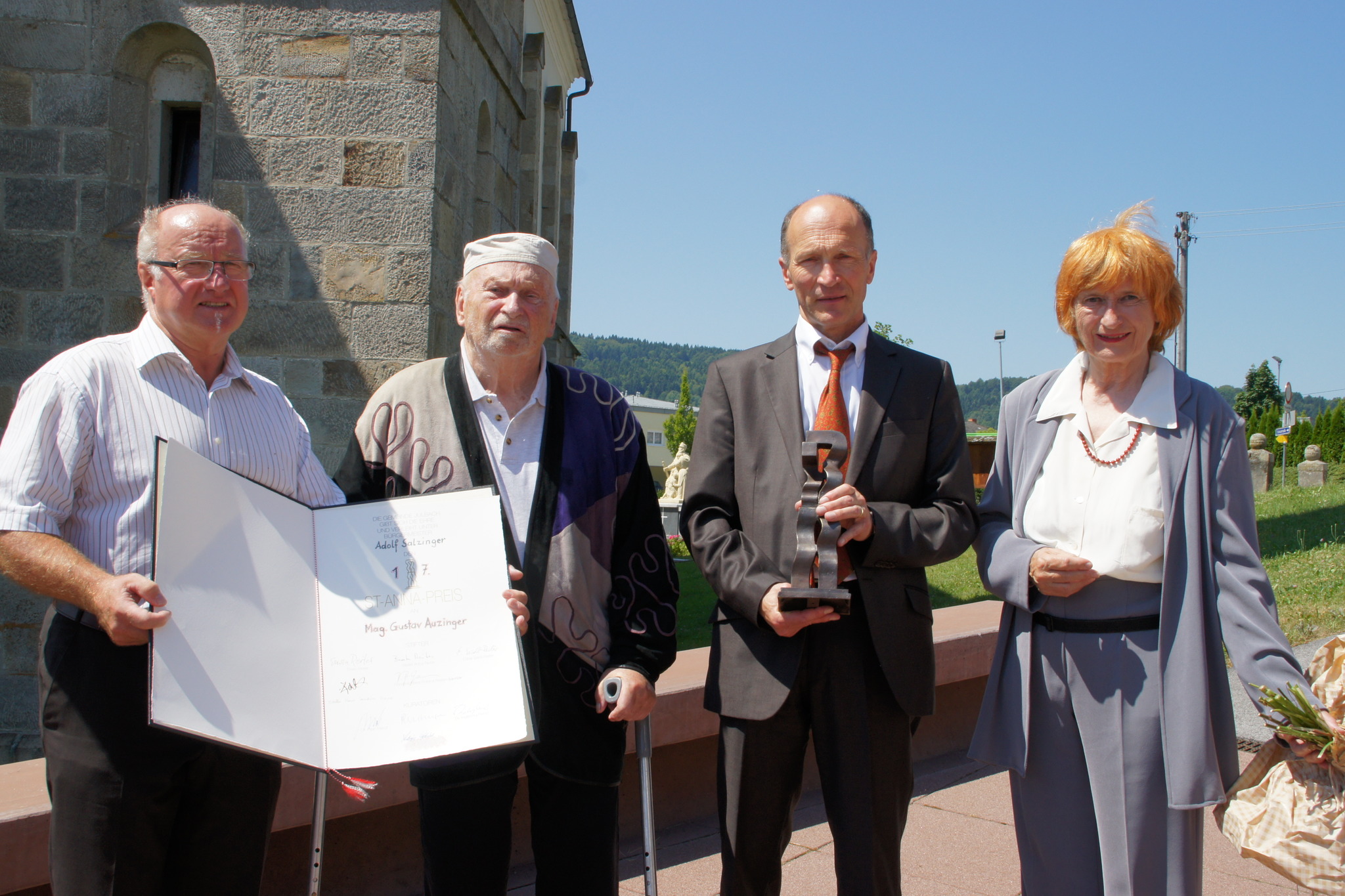 St. Anna - Preis für Gustav Auzinger - Rohrbach