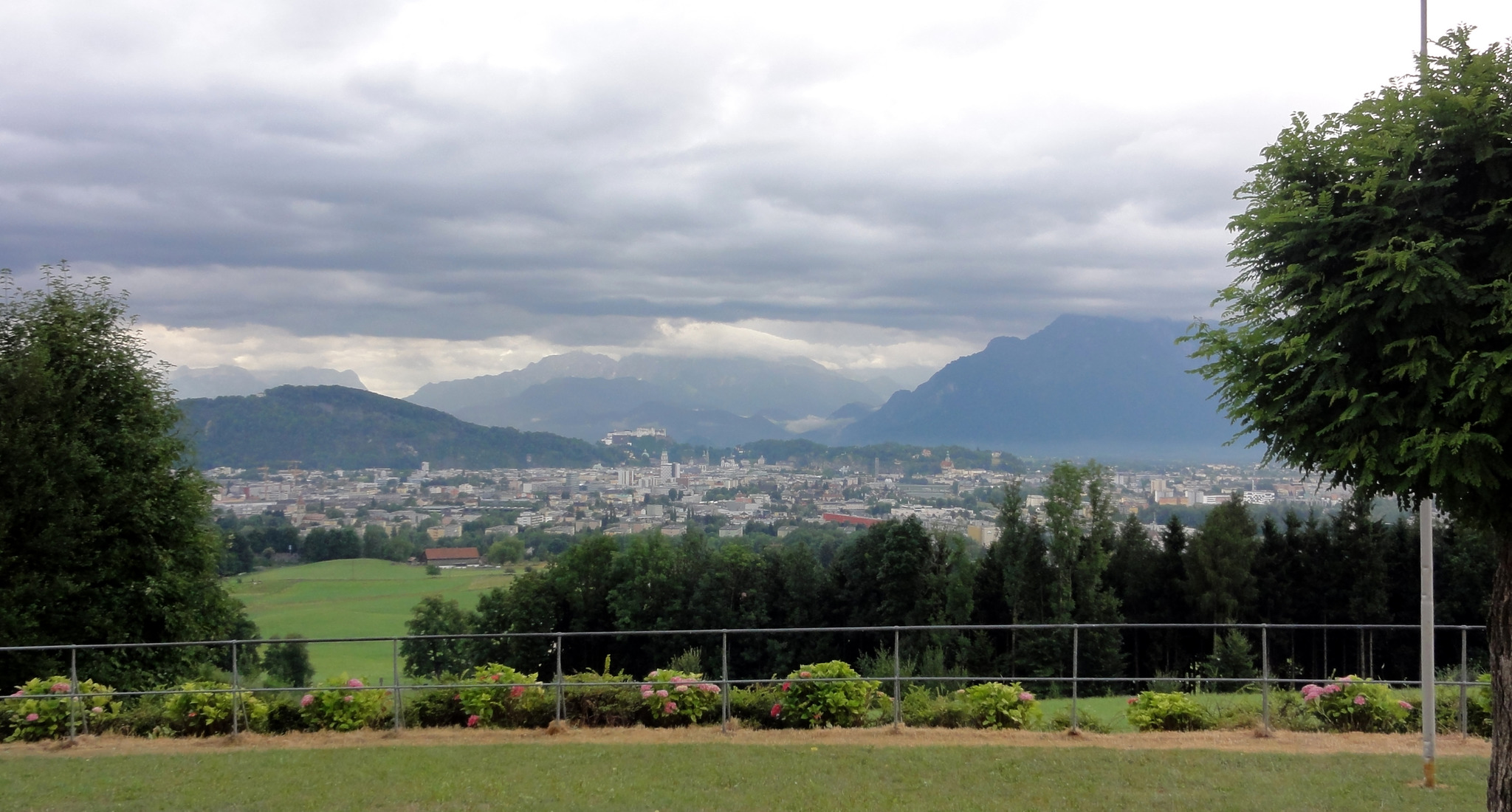 Stadtblick von Maria Plain - Flachgau