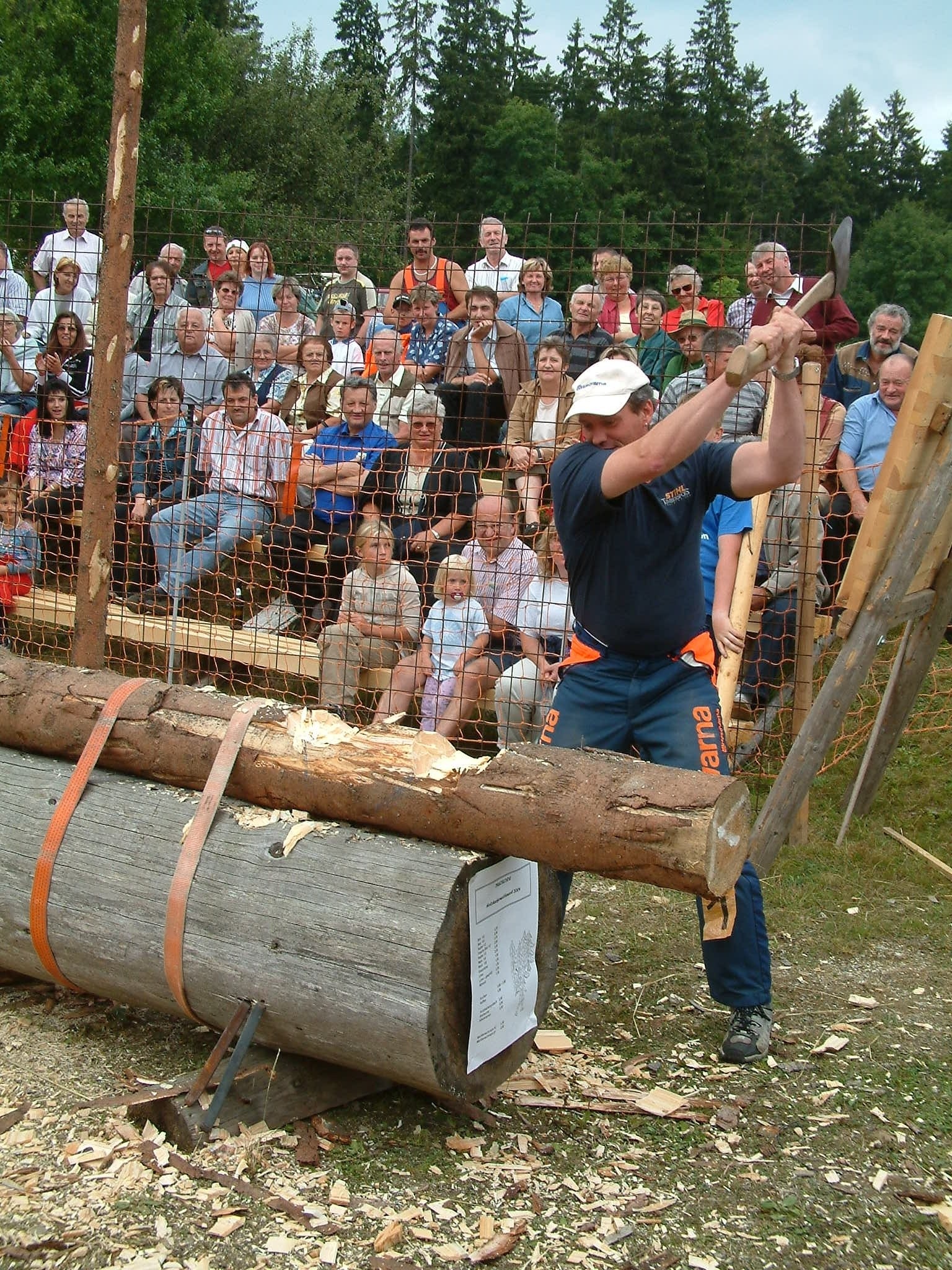 Holzhacker im direkten Duell - Gmünd