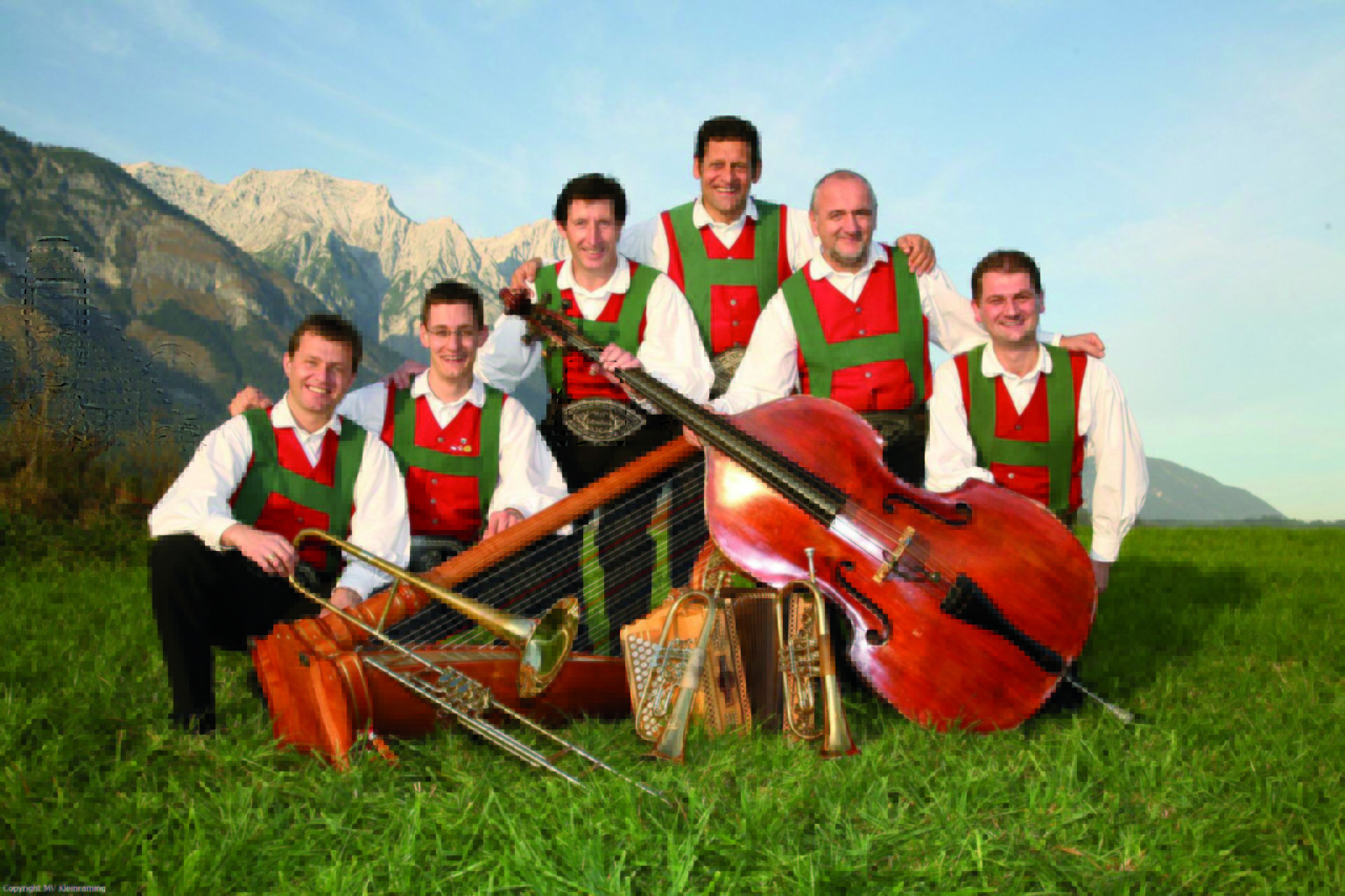 Posch und seine Innbrüggler in Maria Schmolln - Braunau