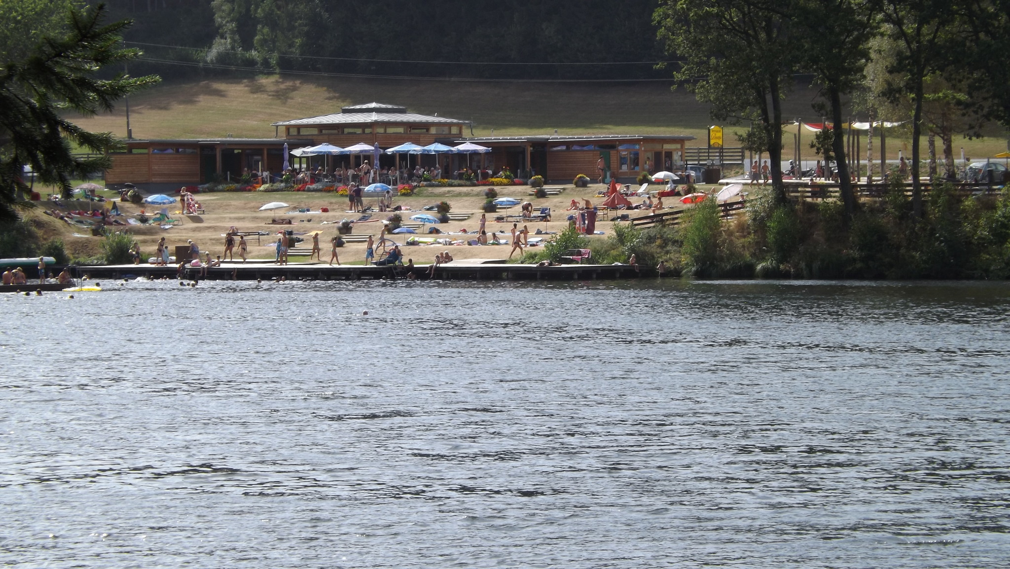 Ein kleiner SPAZIERGANG am Goggausee , - St. Veit
