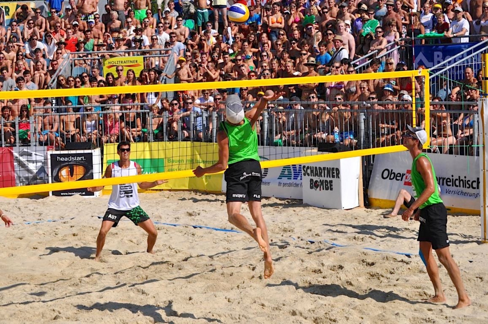 Heißes Beachvolleyball-Wochenende im Strandbad Litzlberg - Vöcklabruck