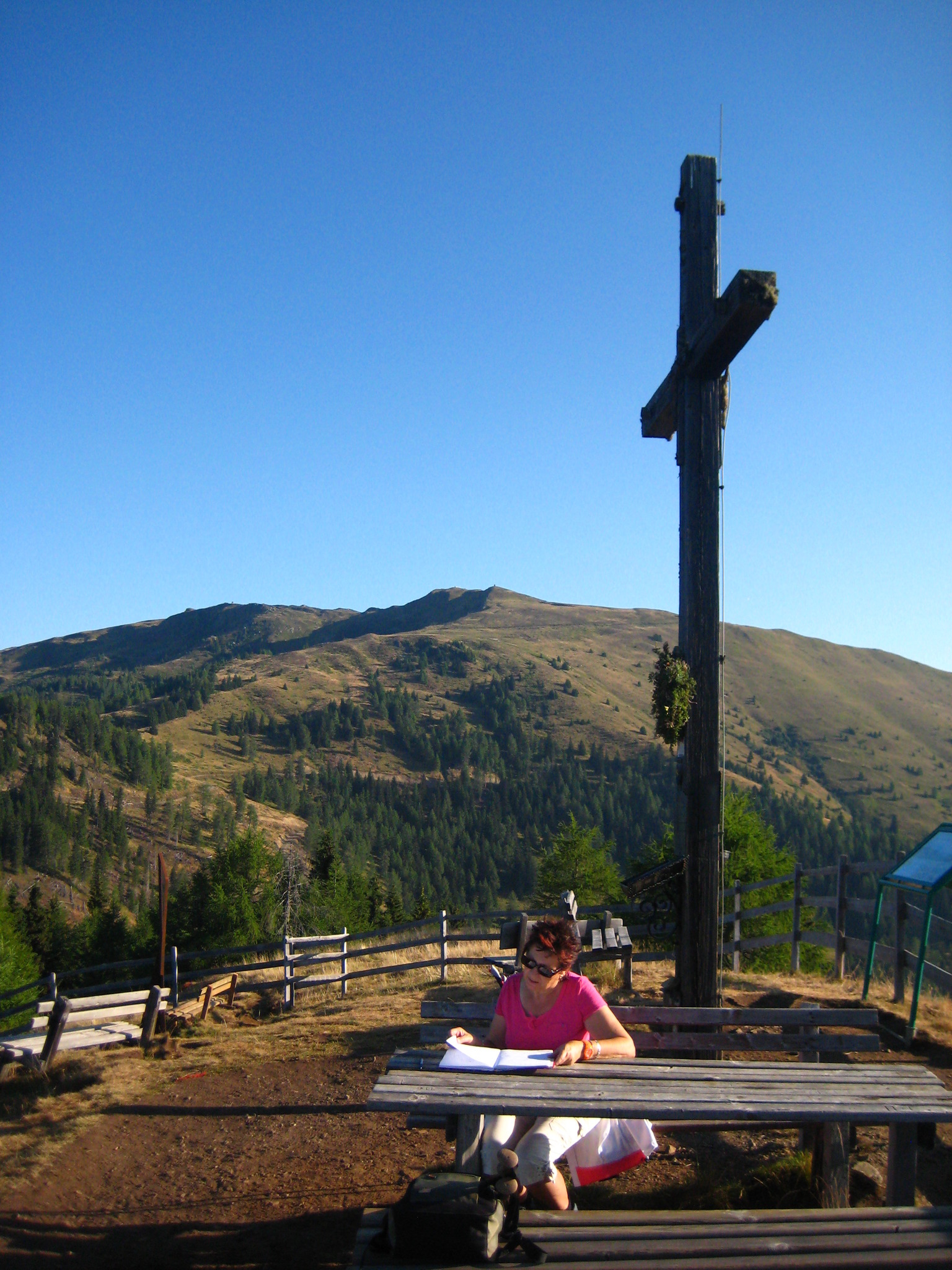 Jufen Kreuz 1802m Seehöhe...... - Feldkirchen