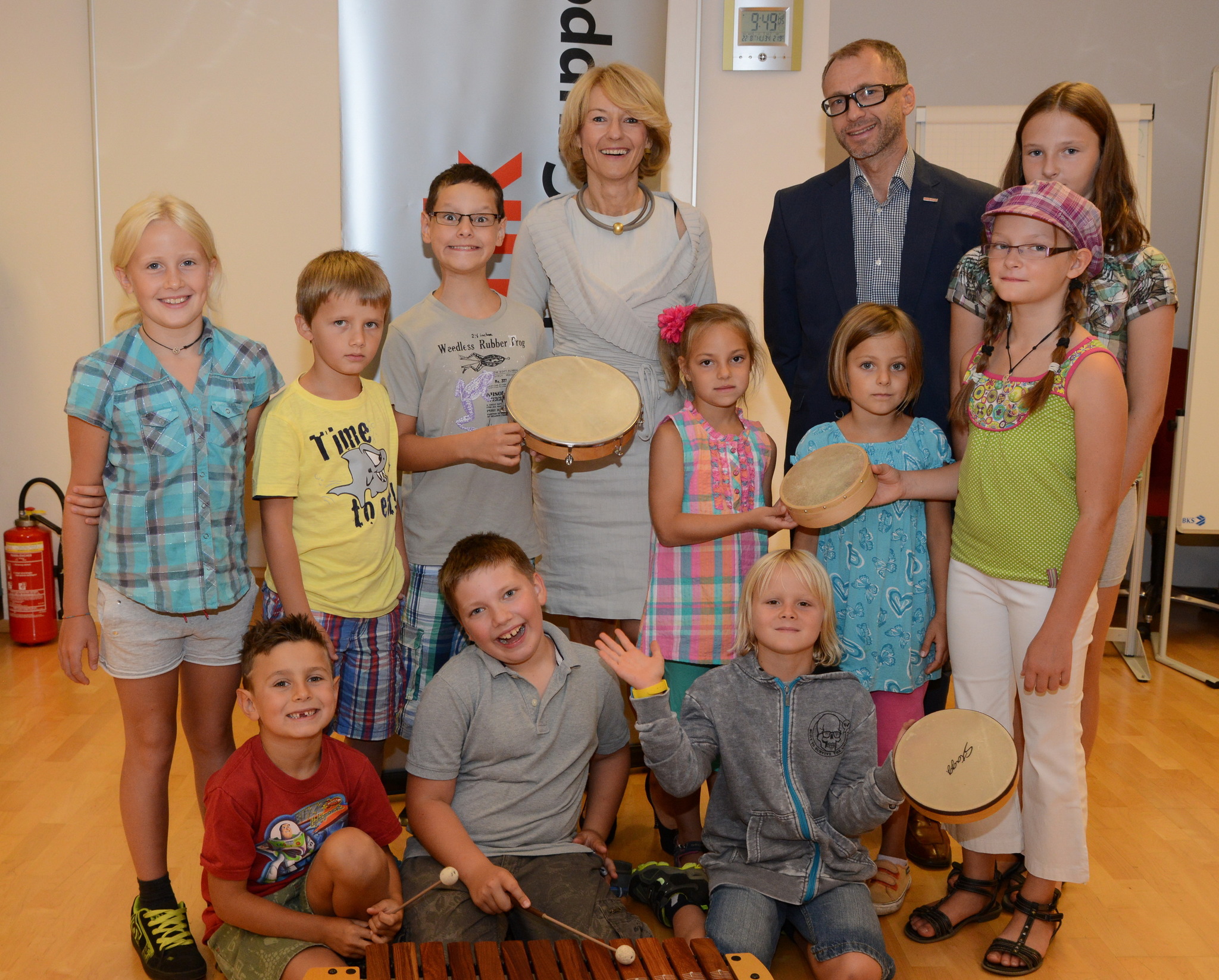 CIC-Summerkids stürmten BKS Bank - Villach