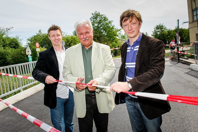Haidhofbrücke saniert und verbreitert - Baden