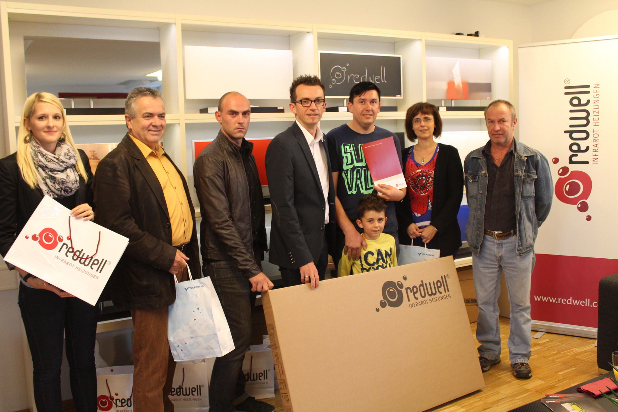 Redwell lud Gewinner ein - Oberwart