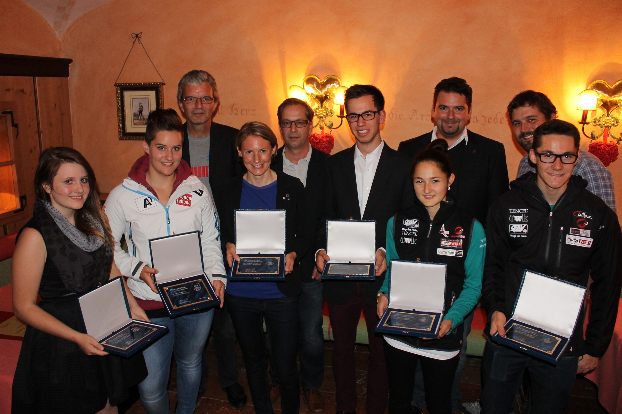 Sportehrenzeichen der Stadt verliehen - Landeck