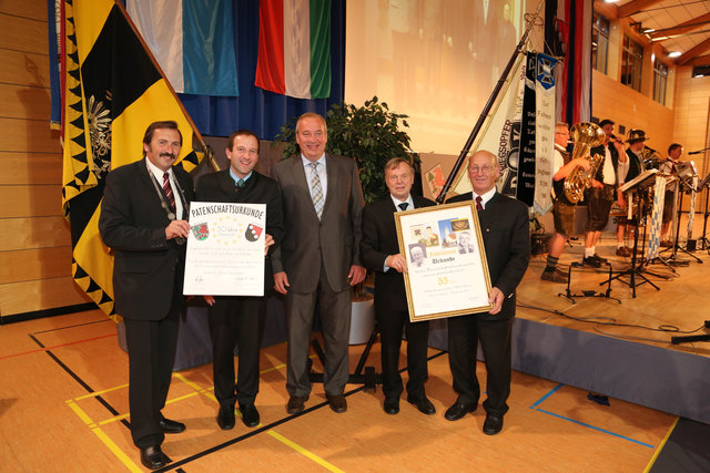 Eitzing und Wald feierten "goldene" Patenschaft - Ried