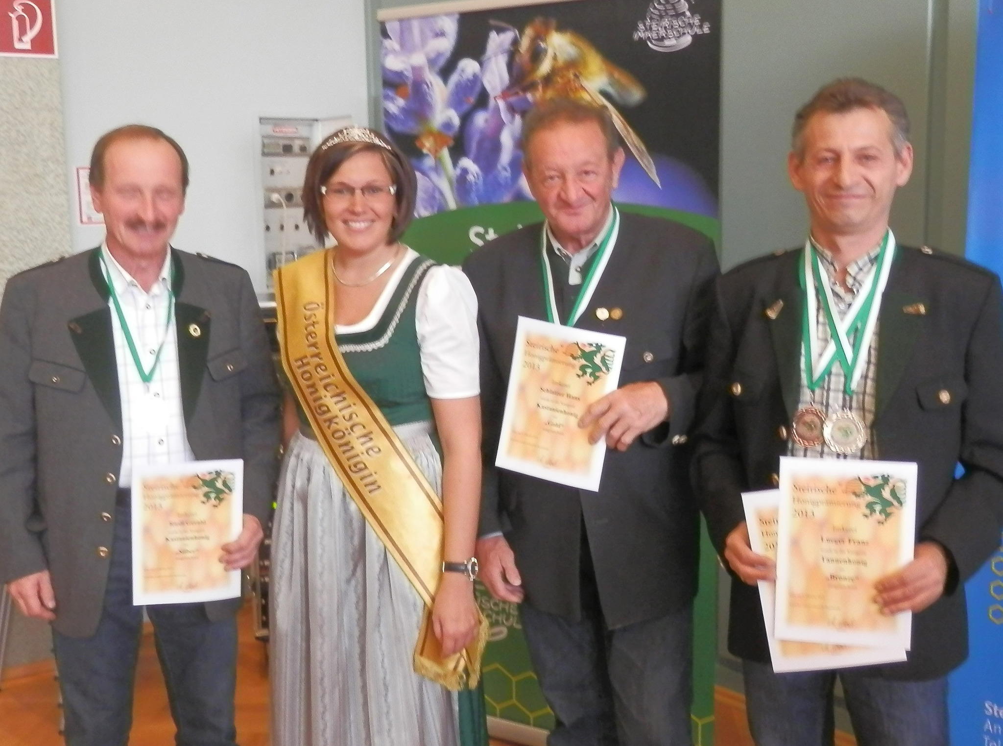 Gold im Honig-Bewerb für Stainz - Deutschlandsberg