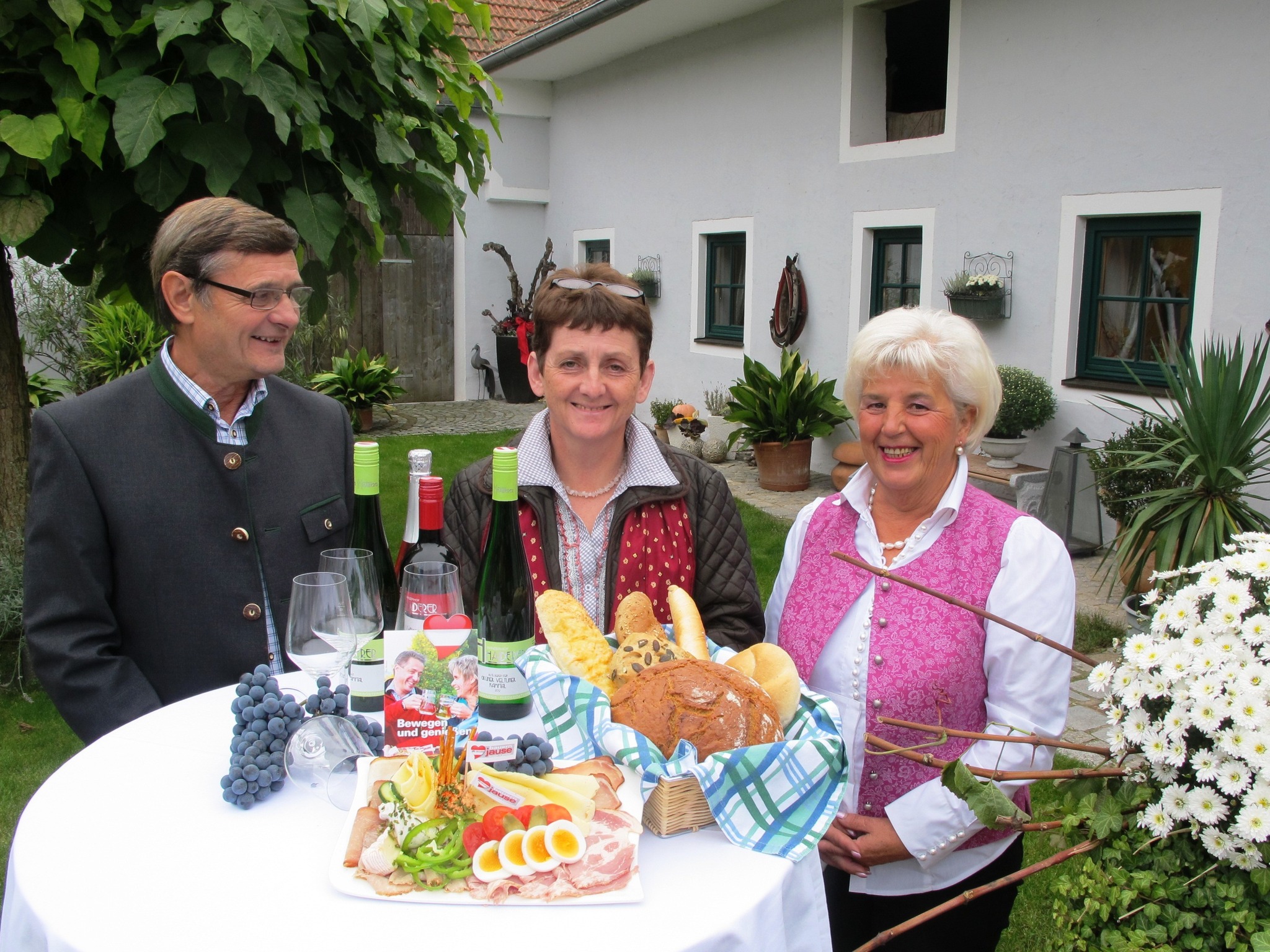 Bauernjause genießen im Bezirk Krems - Herzogenburg/Traismauer