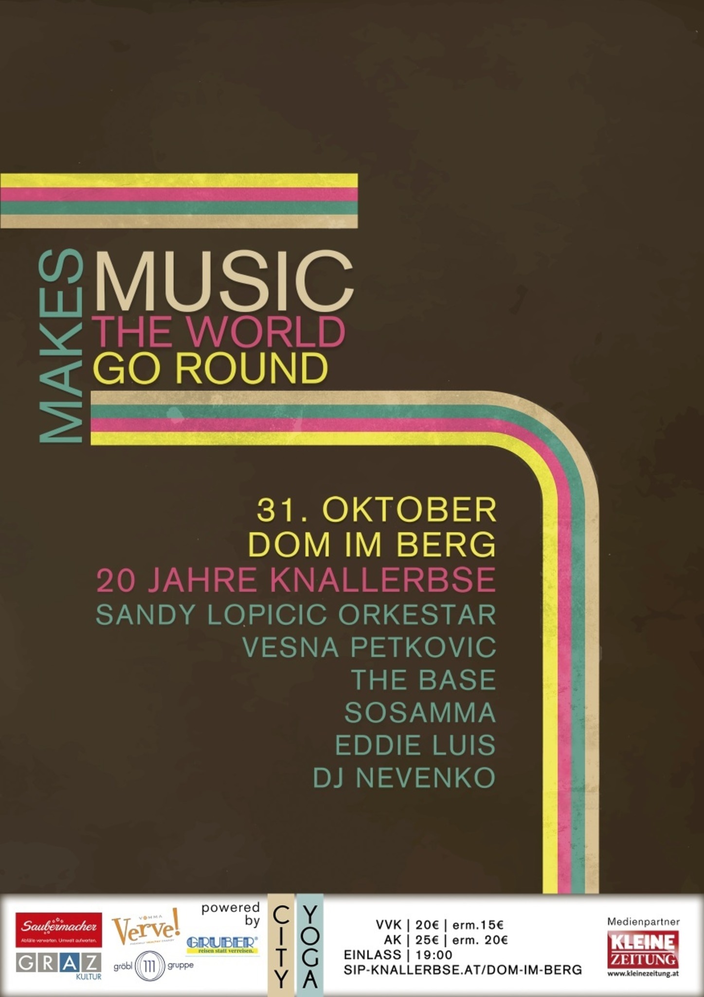 Music makes the world go round - Benefizkonzert der SIP Knallerbse - Graz