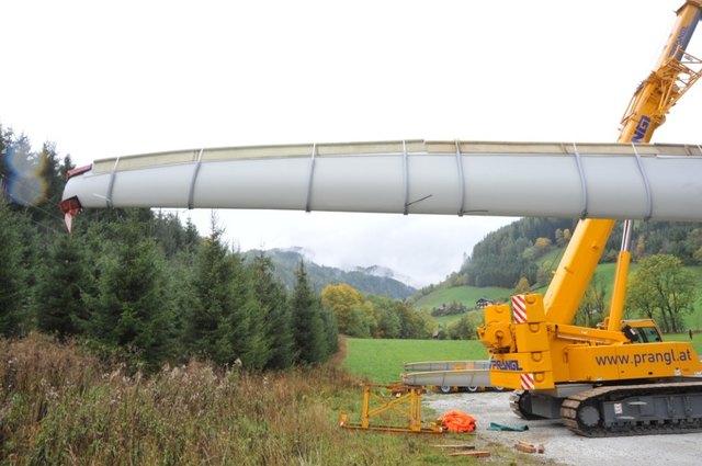 Tauernwindpark wächst: Neues Monster-Windrad auf 100-Meter-Turm - Murau