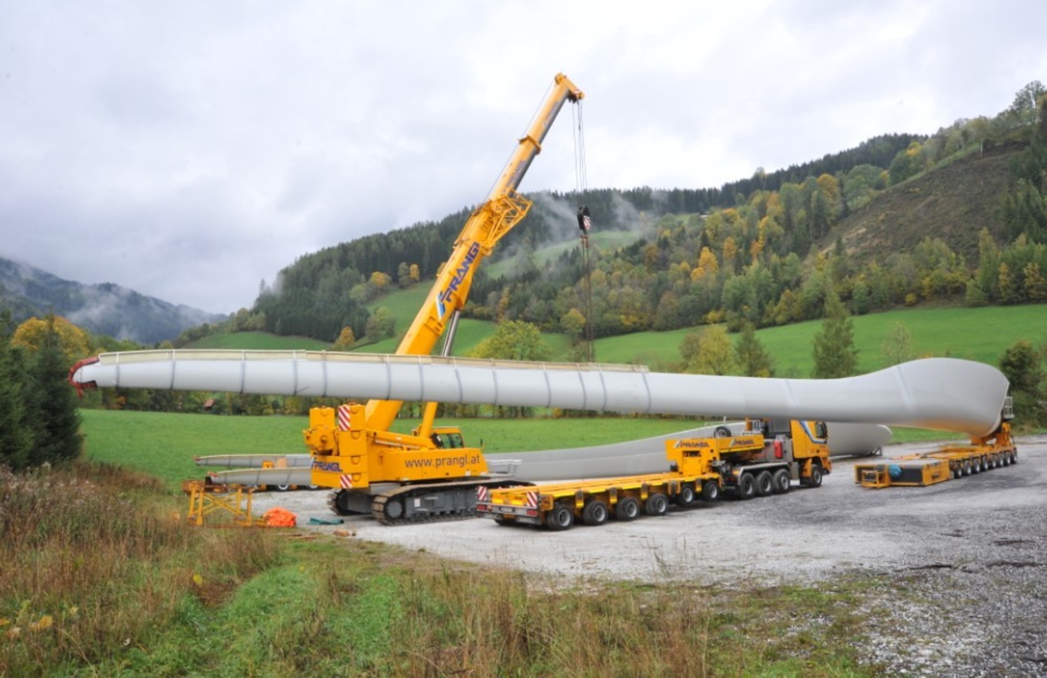 Tauernwindpark wächst: Neues Monster-Windrad auf 100-Meter-Turm - Murau